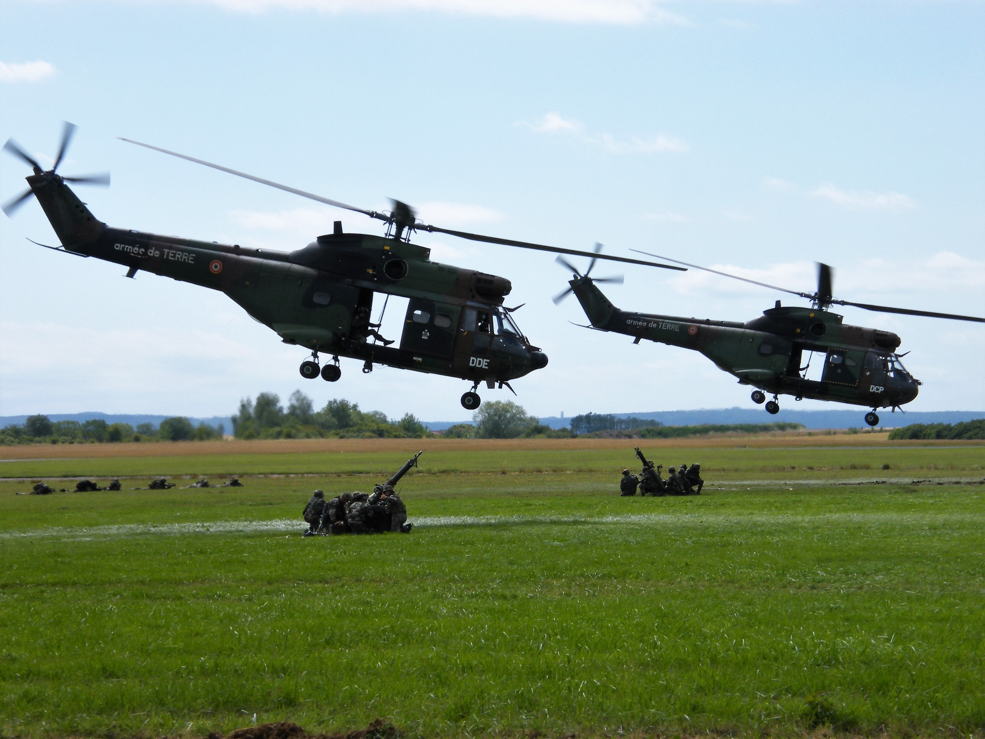 Meeting Helicopter Puma free image download