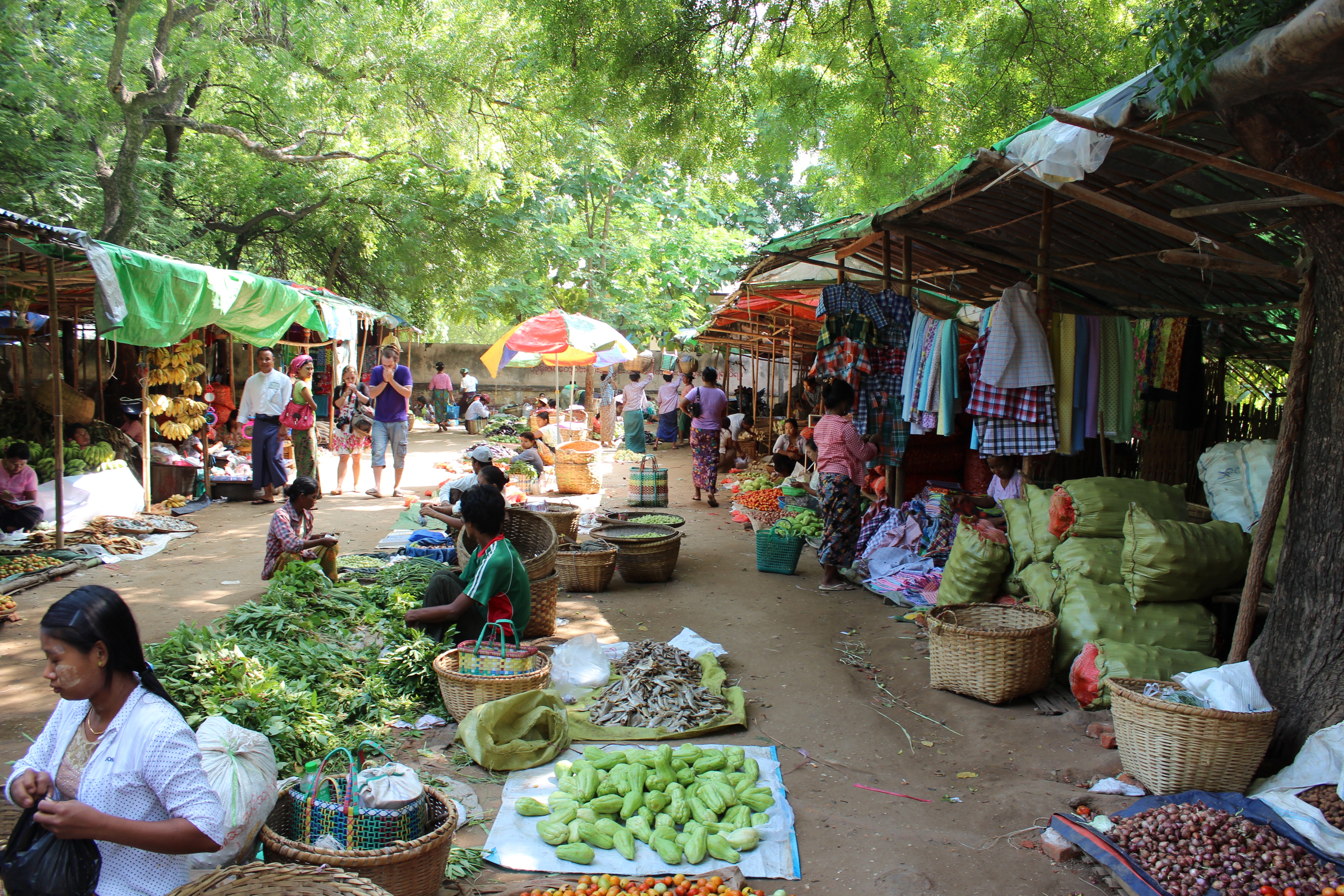 Bagan Market Human free image download