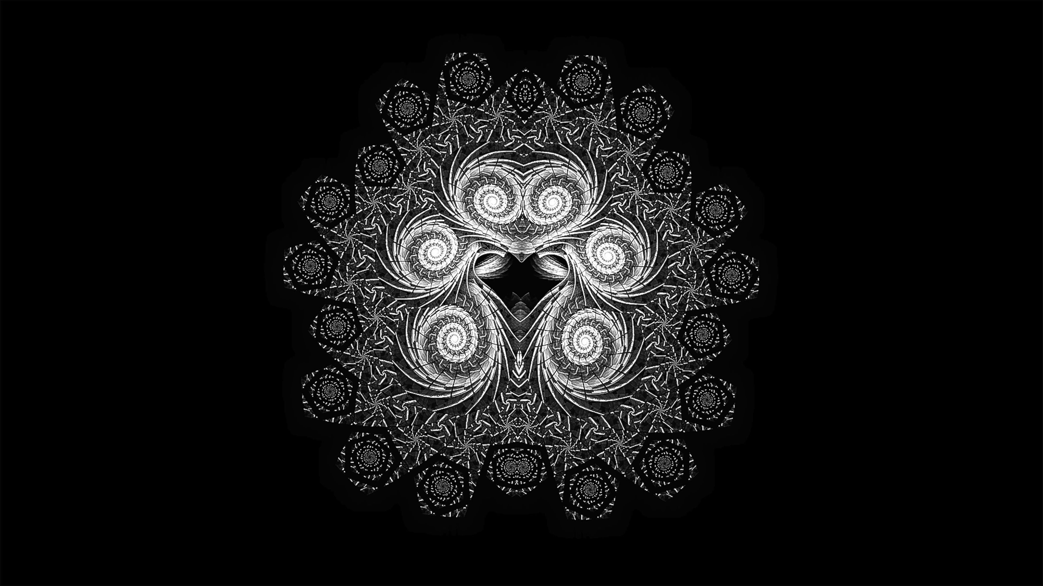 Fractal filigree vintage free image download