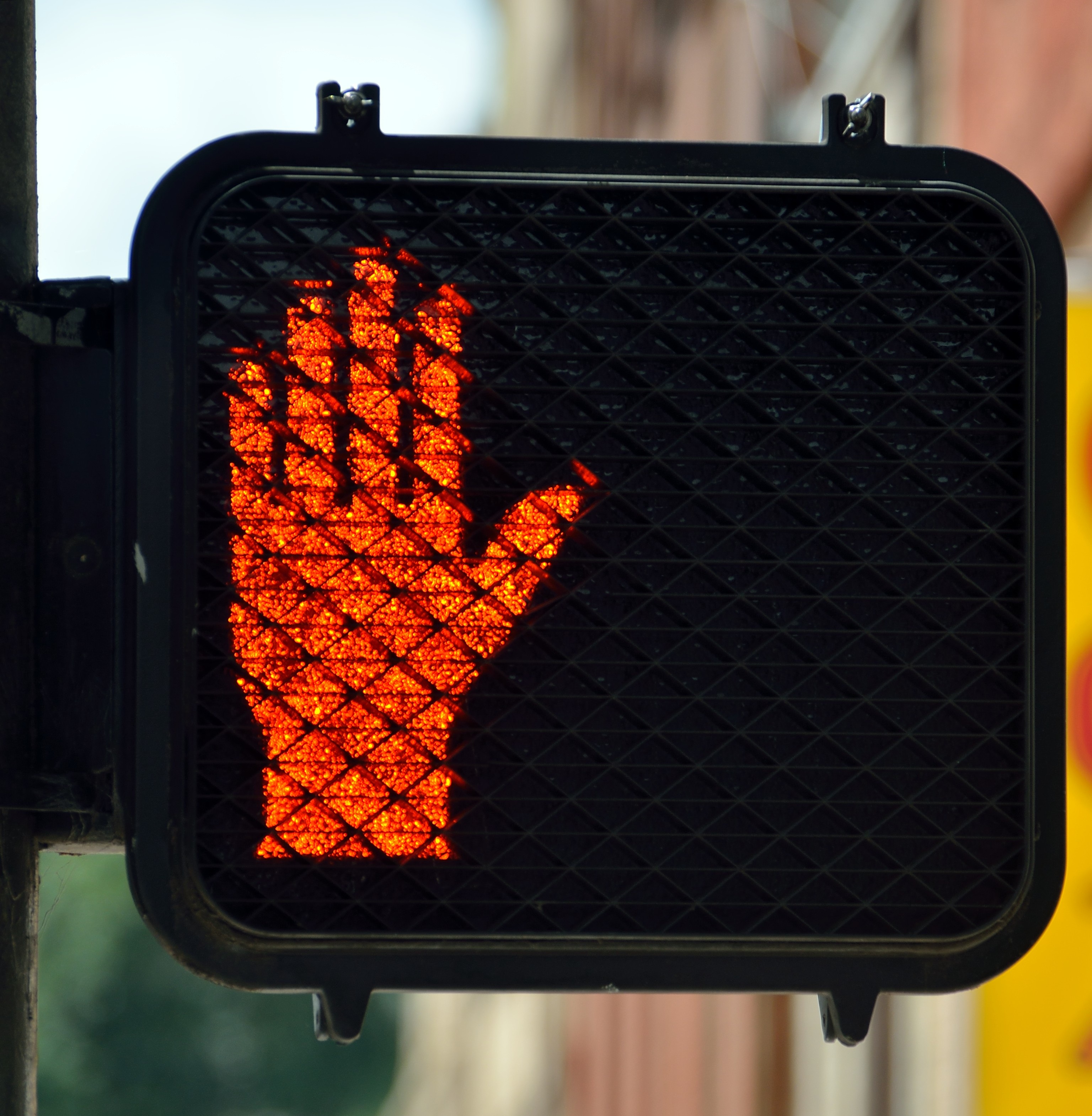 Crossing Signal Light Street free image download