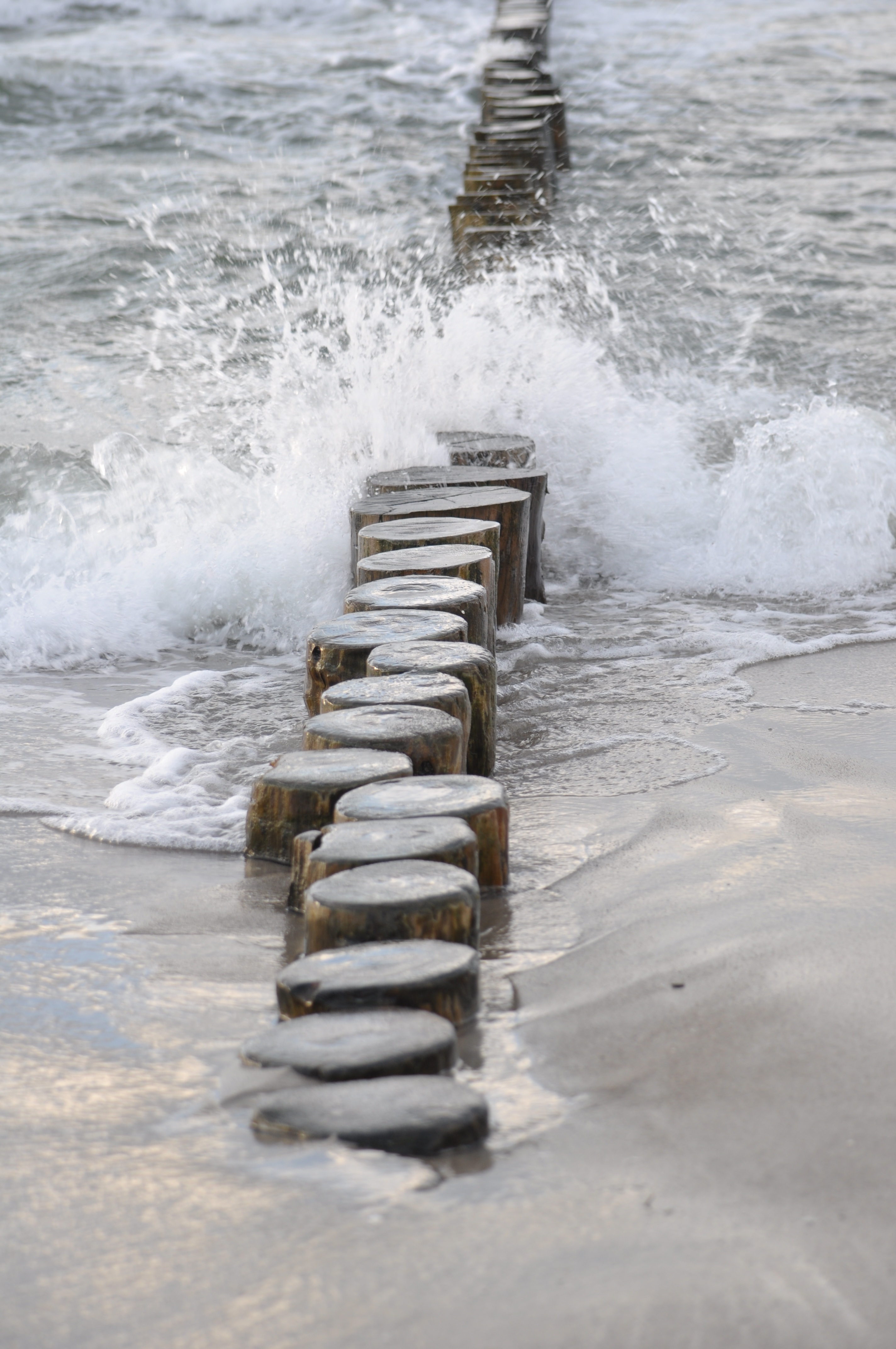 Beach Water Wave free image download