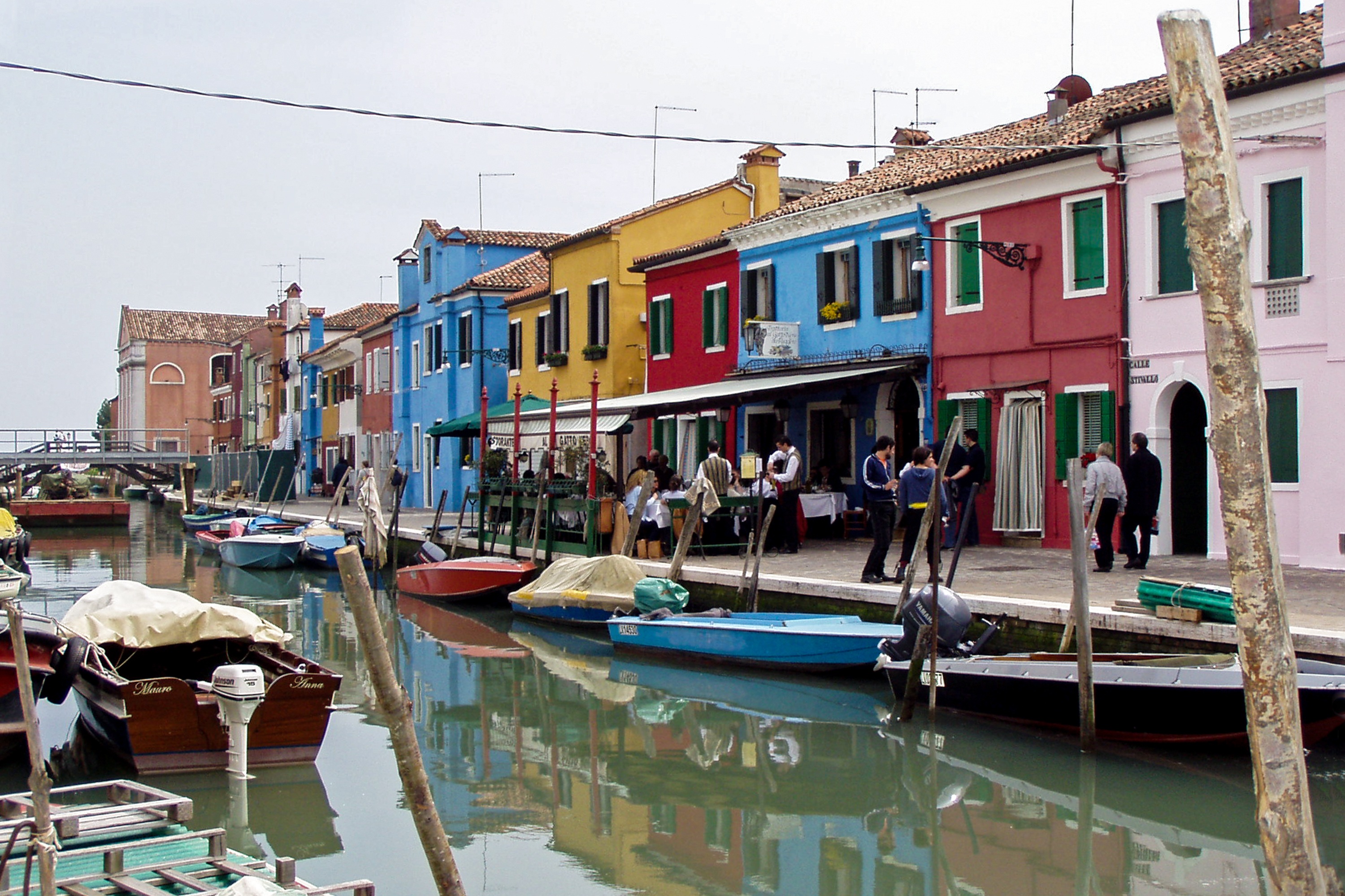 Murano Venice Colourful Houses free image download