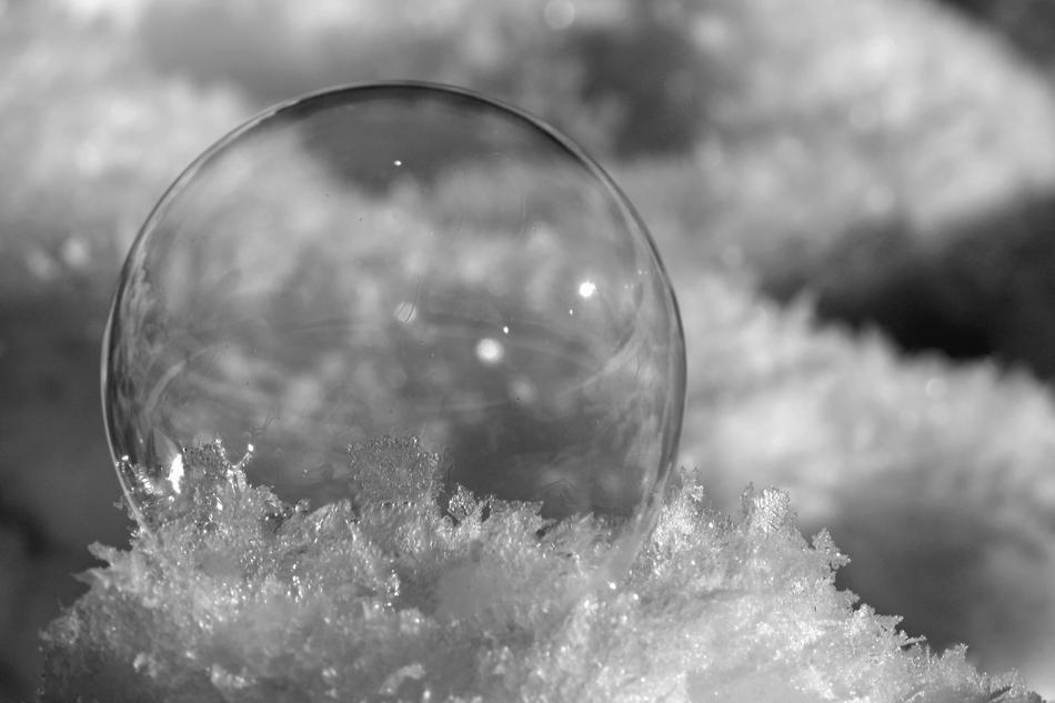 Soap Bubble Winter Cold Ice free image download