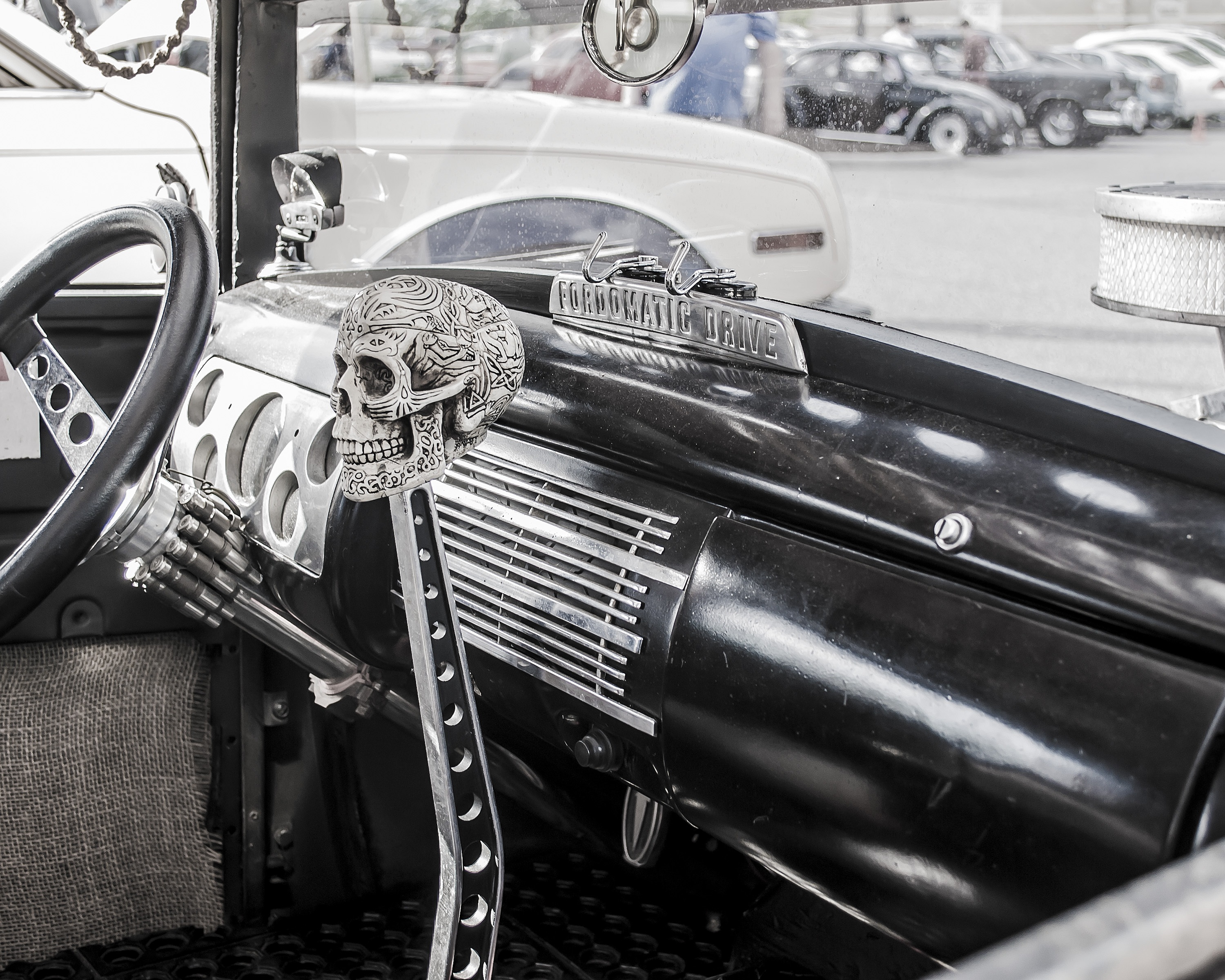 Cars Skulls Vintage free image download