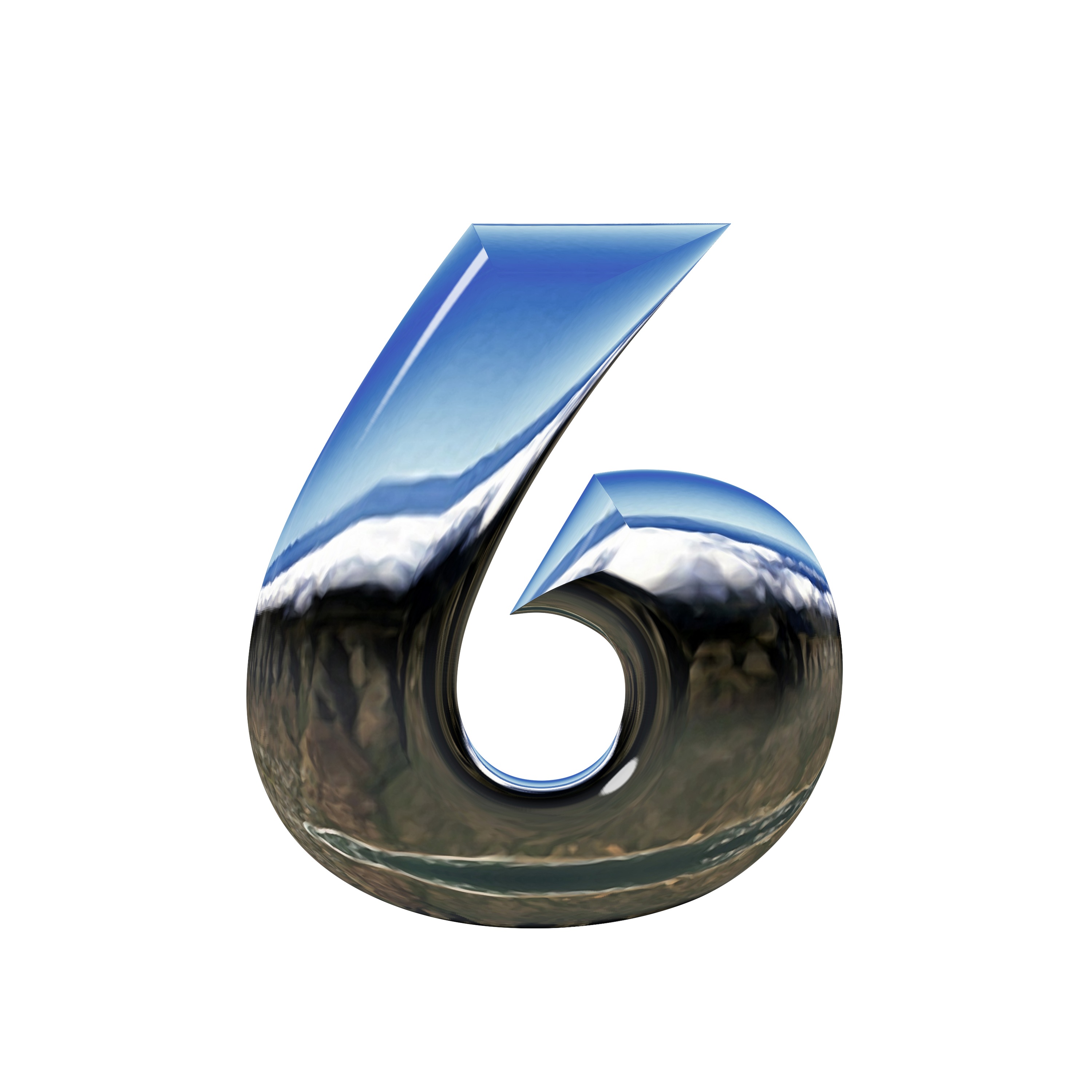 Number digit six free image download