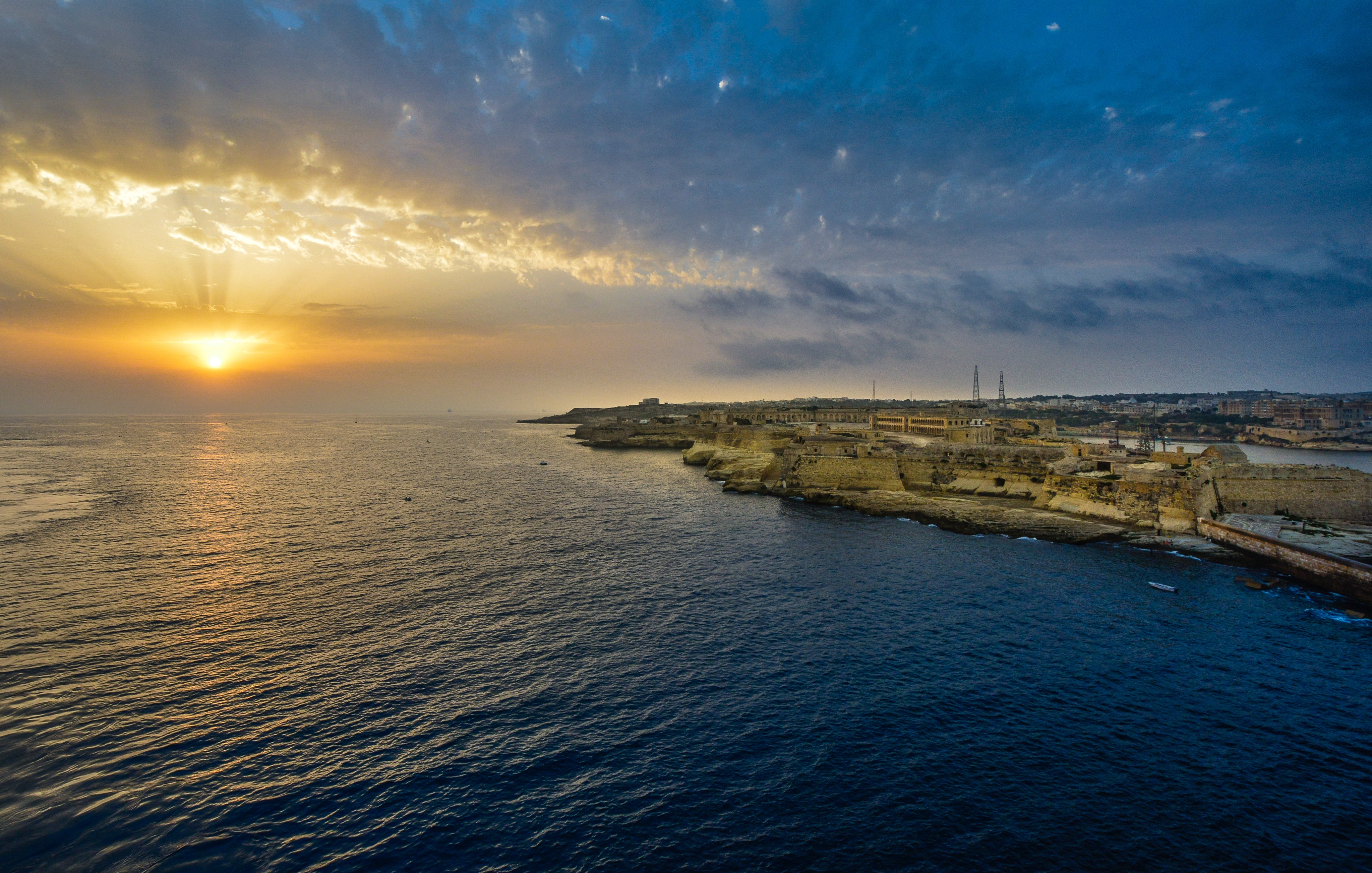 Sunrise Sunset Malta free image download