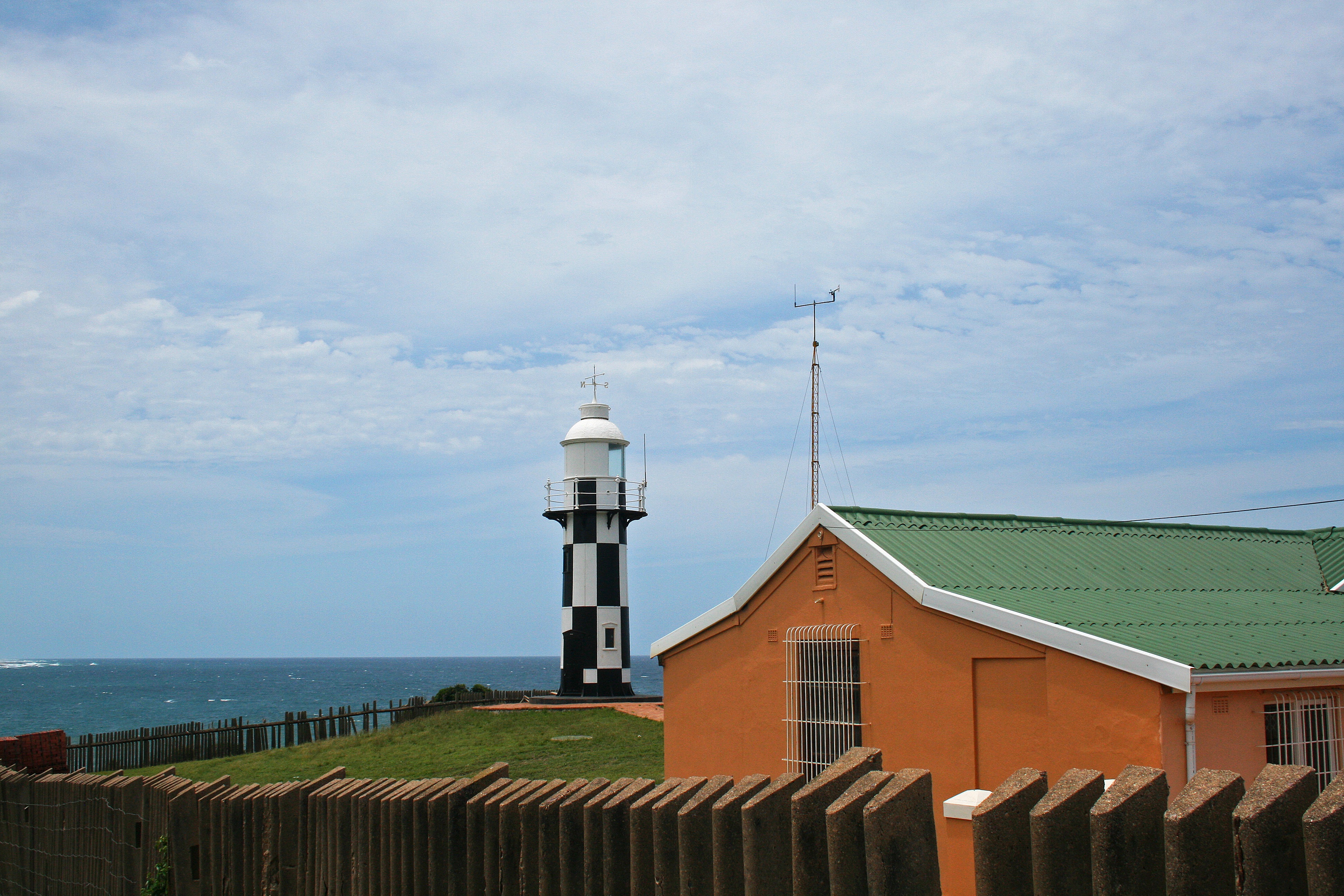 Lighthouse Port Shepstone Black white free image download