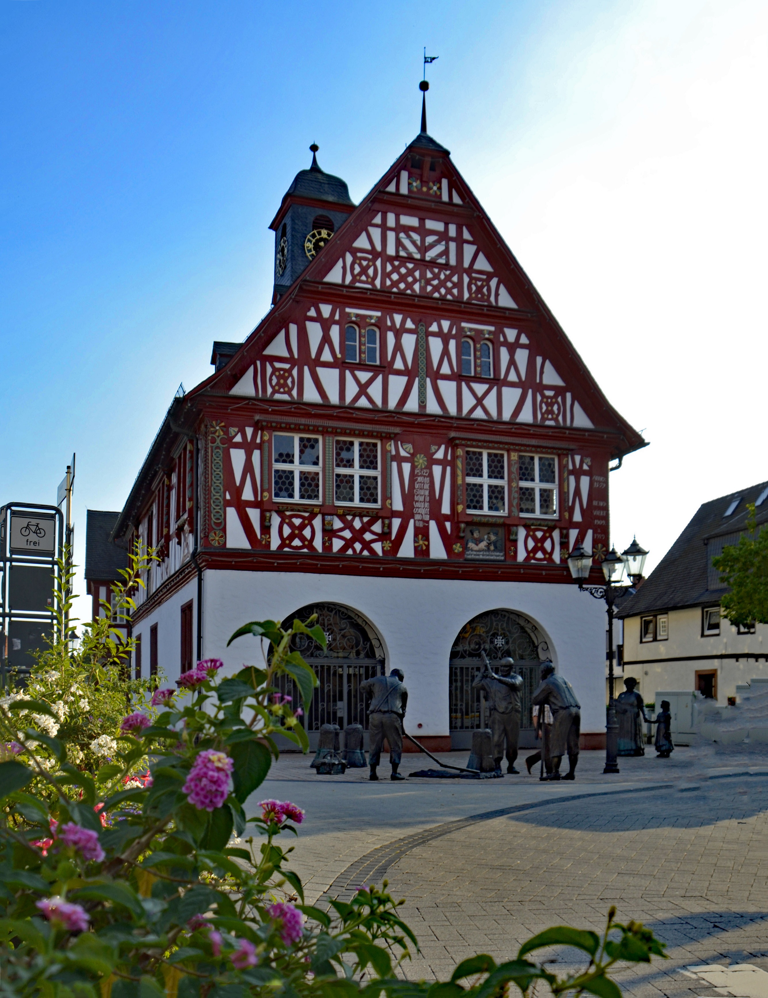 Groß-Gerau Hesse Germany Town free image download