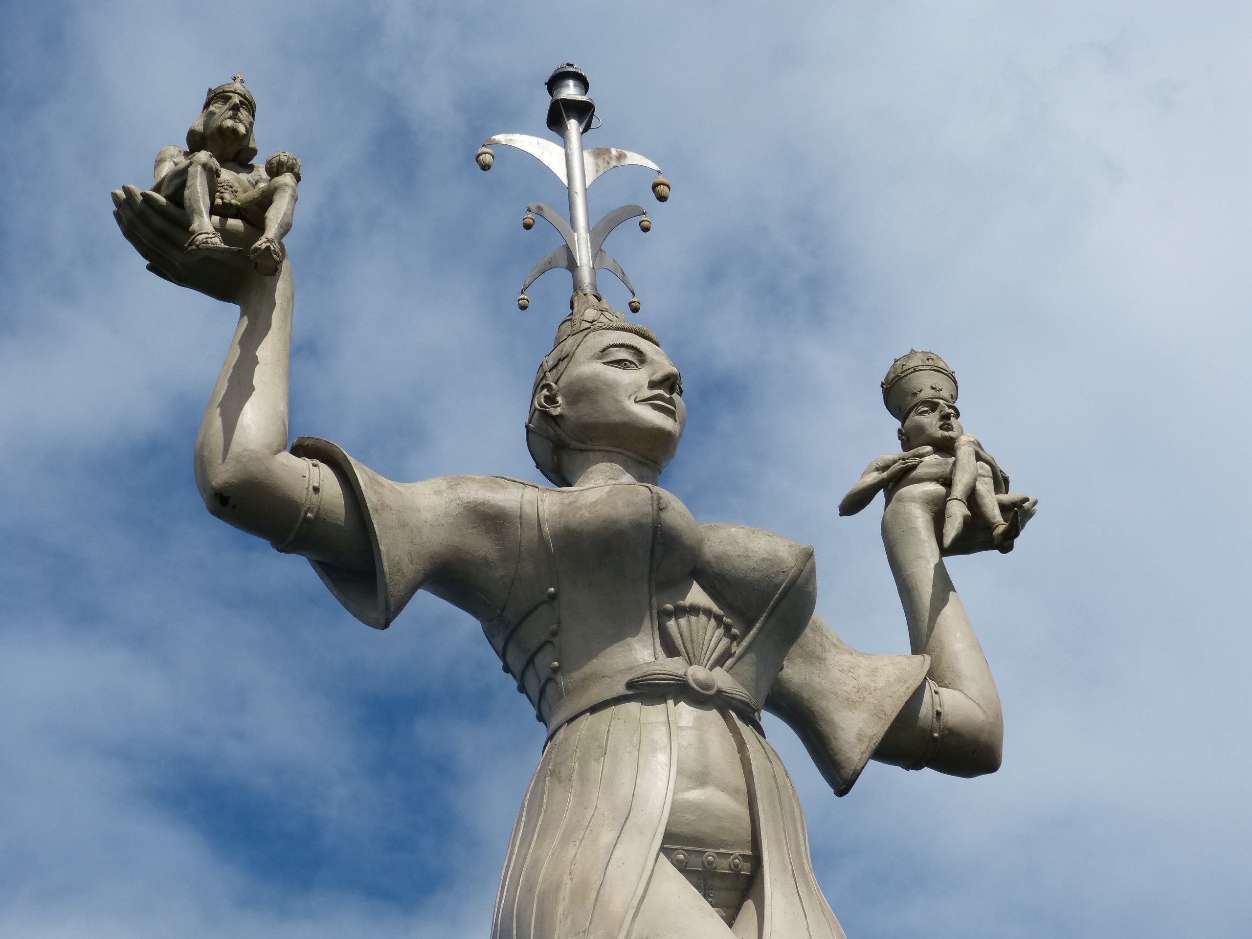 Statue Concrete Symbolism free image download
