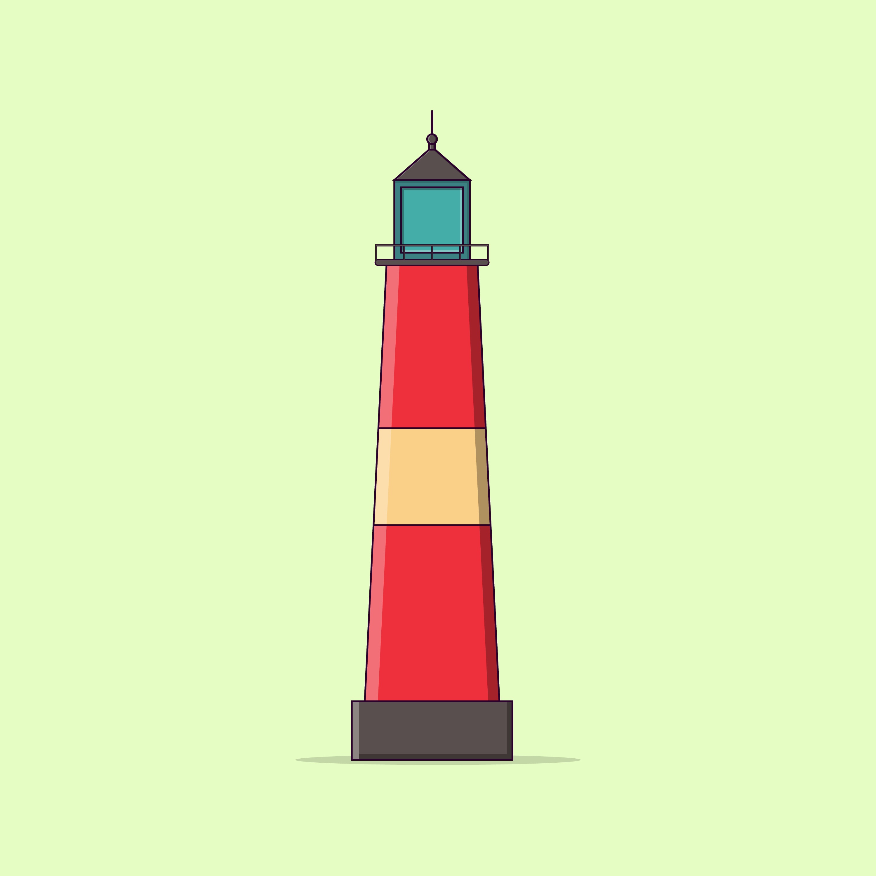 Lighthouse tower icon free image download