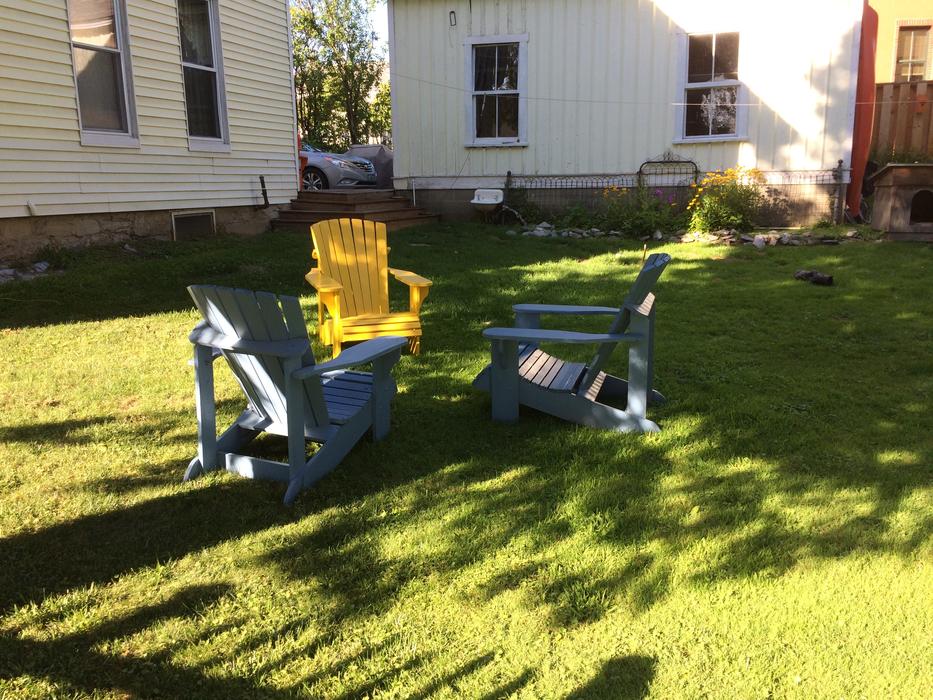 Adirondack Chairs Shadows free image download