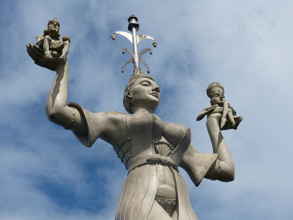 Statue Concrete Symbolism free image download