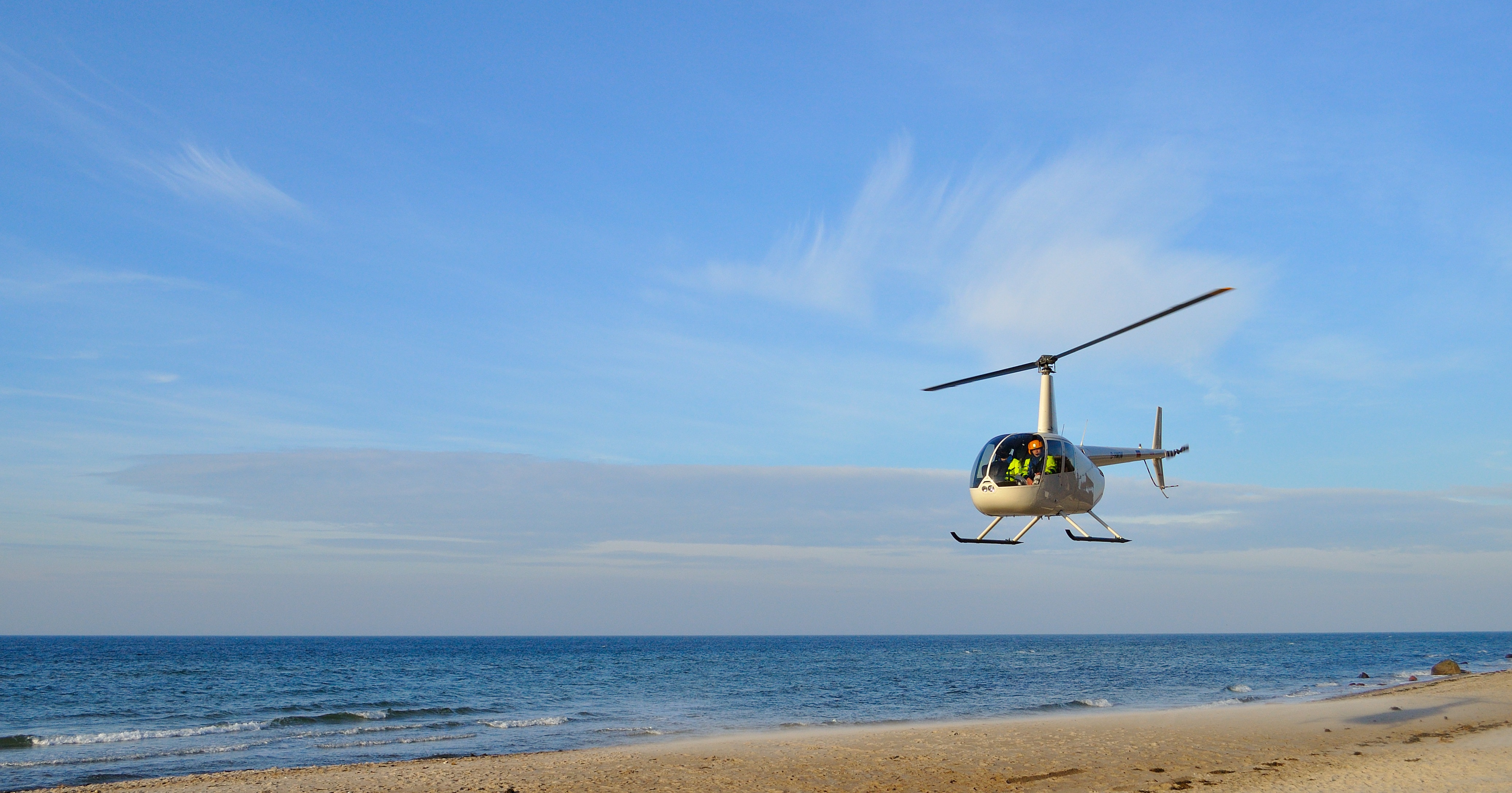 Helicopter Beach Baltic free image download