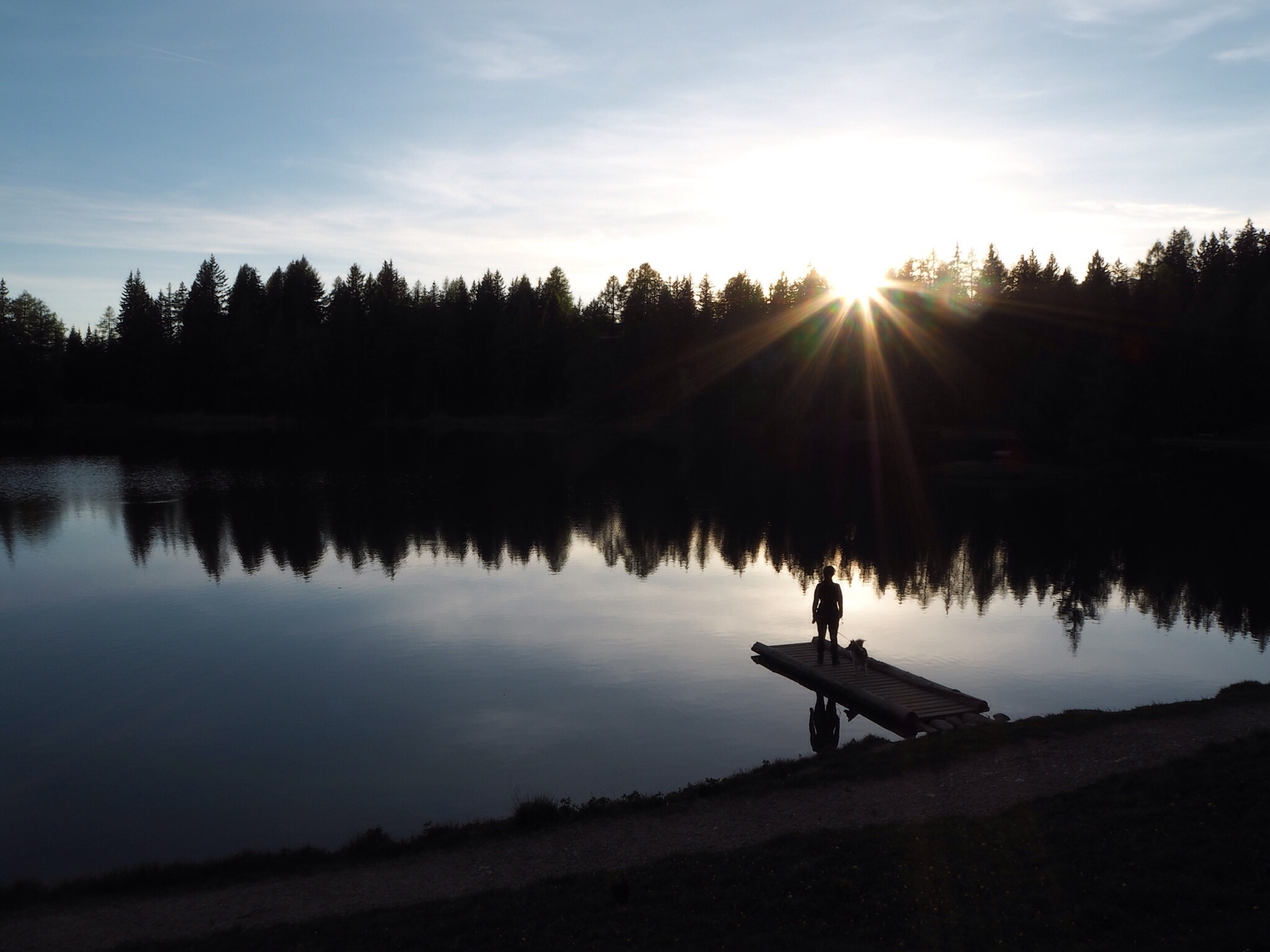 Reflection Lake Sunset free image download