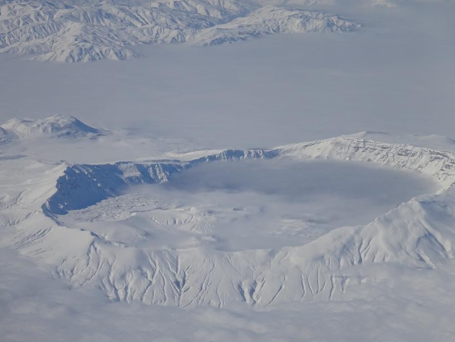 Snow Aerial Photograph free image download