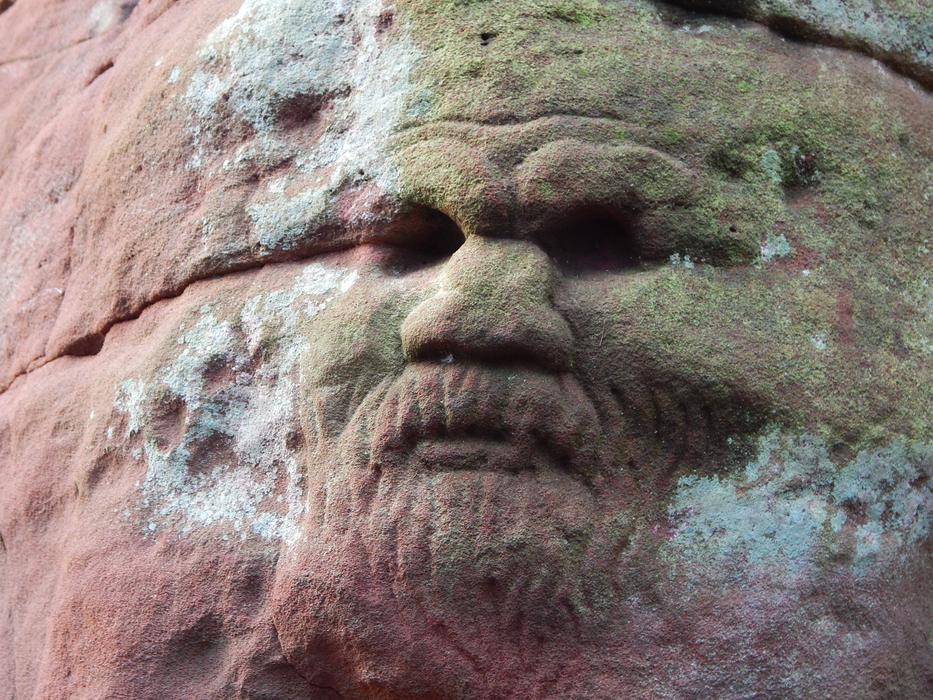 Carved Face Dunino Den free image download