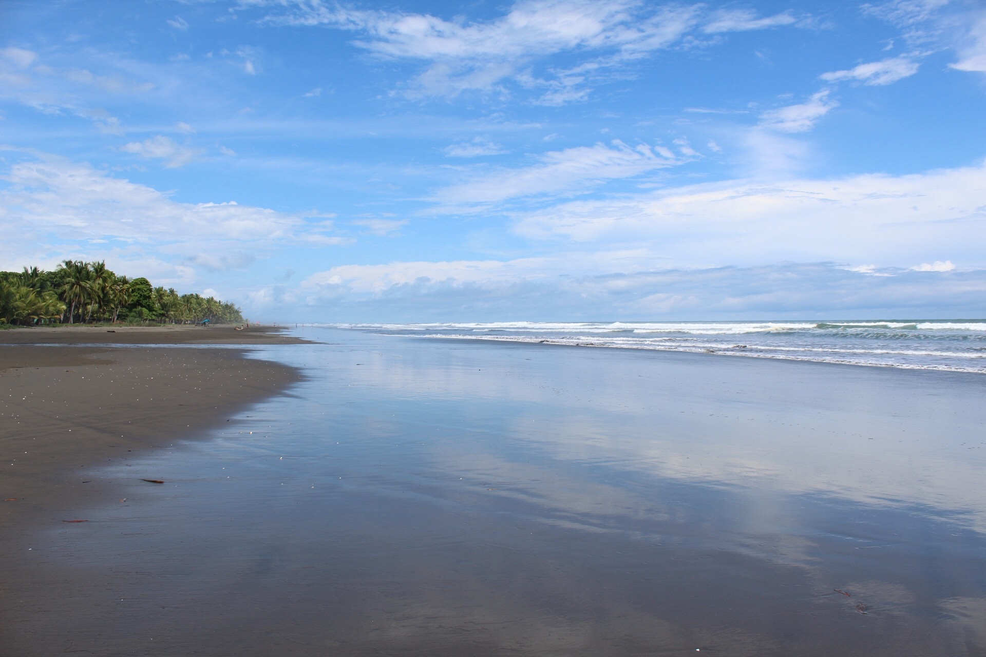 Beach Sky Reflection free image download