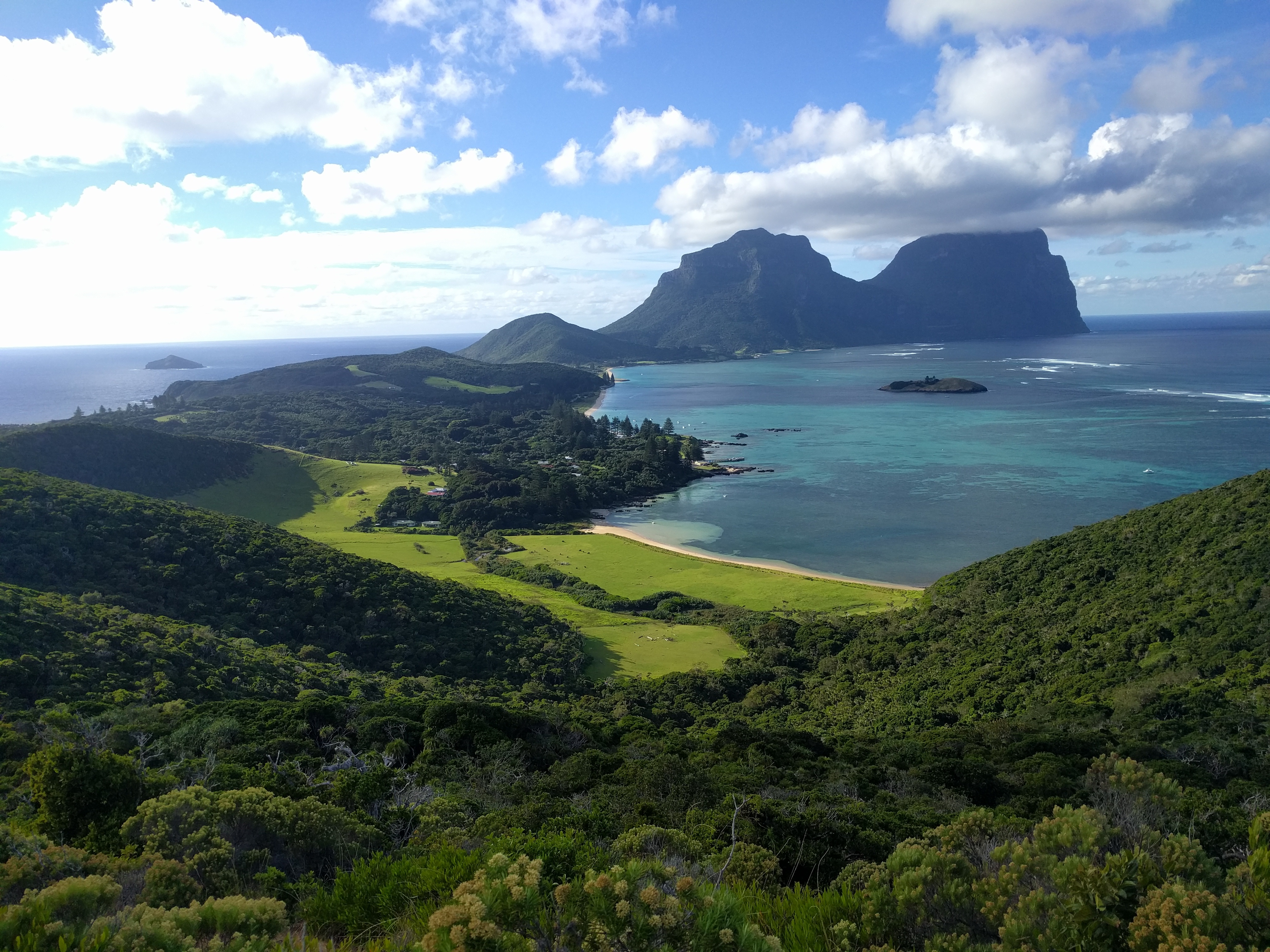 Ocean Mountain Scenic free image download