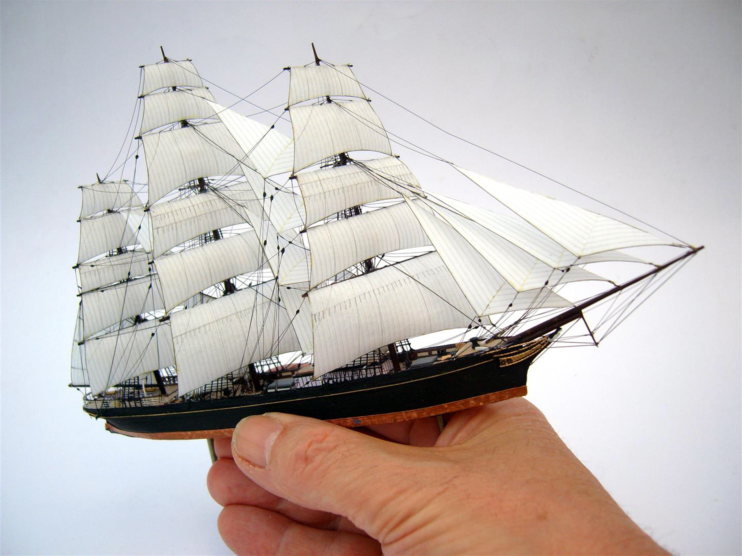 Miniature Sailing Ship free image download