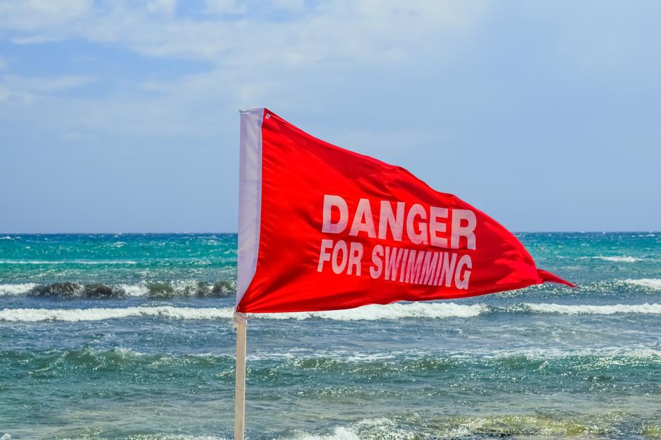Red Flag Warning Danger Rough free image download