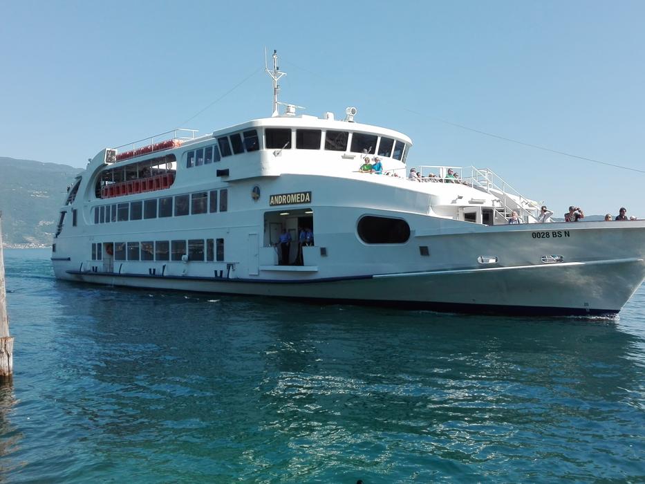 Ship On The Lake Garda Italy Water free image download