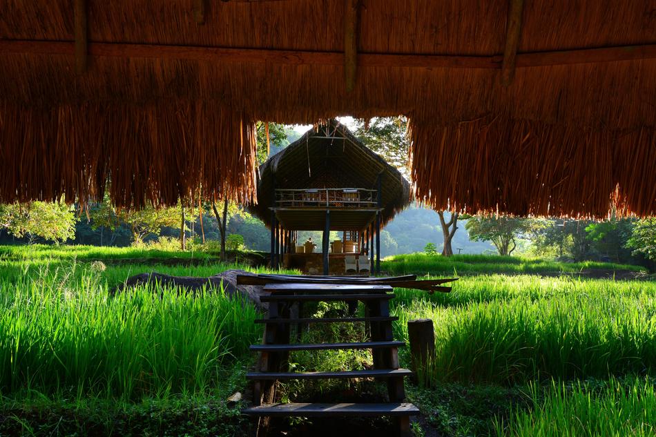 Village Hay Hut free image download