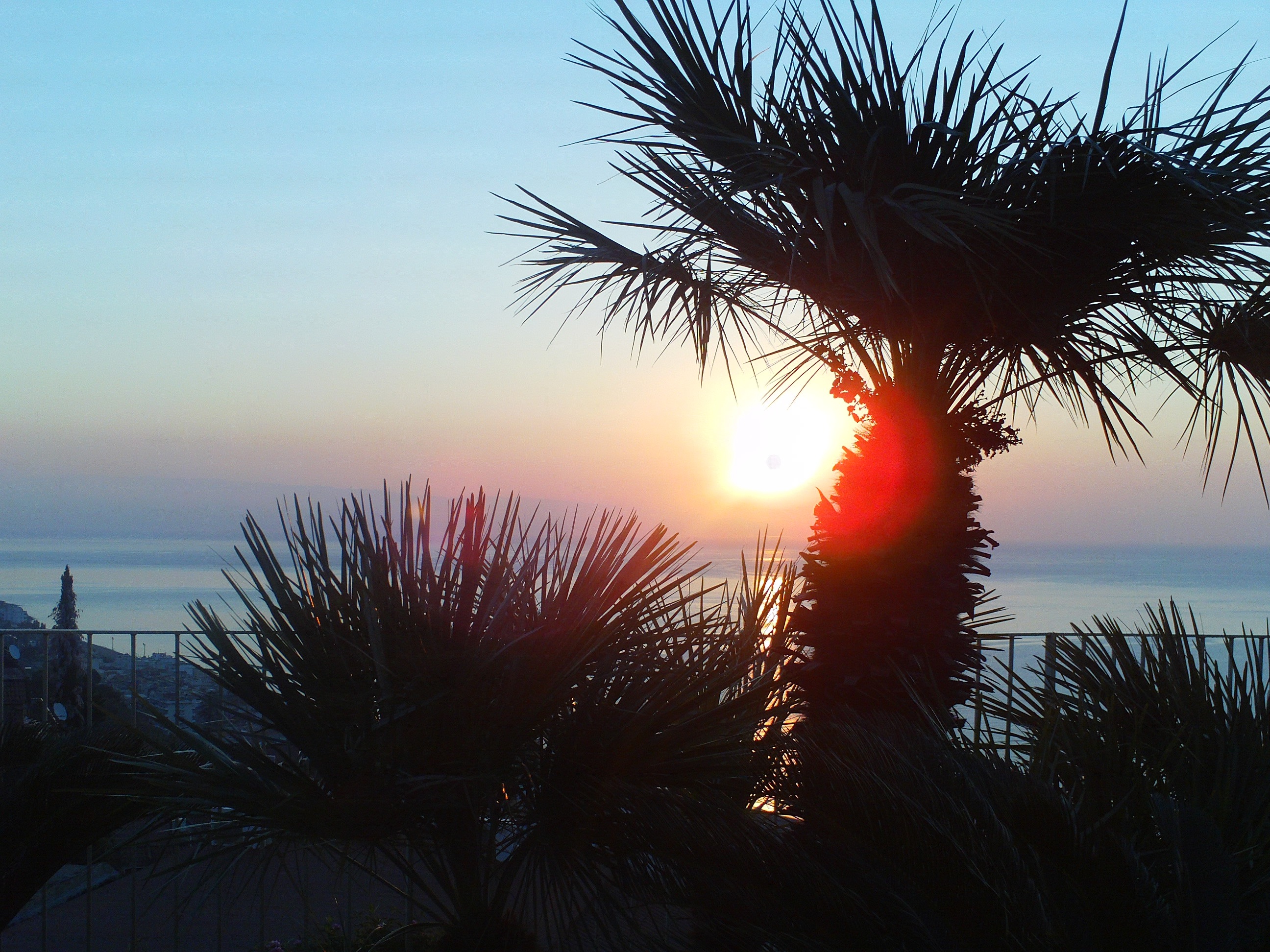 Vacations Sunset Sea Setting free image download