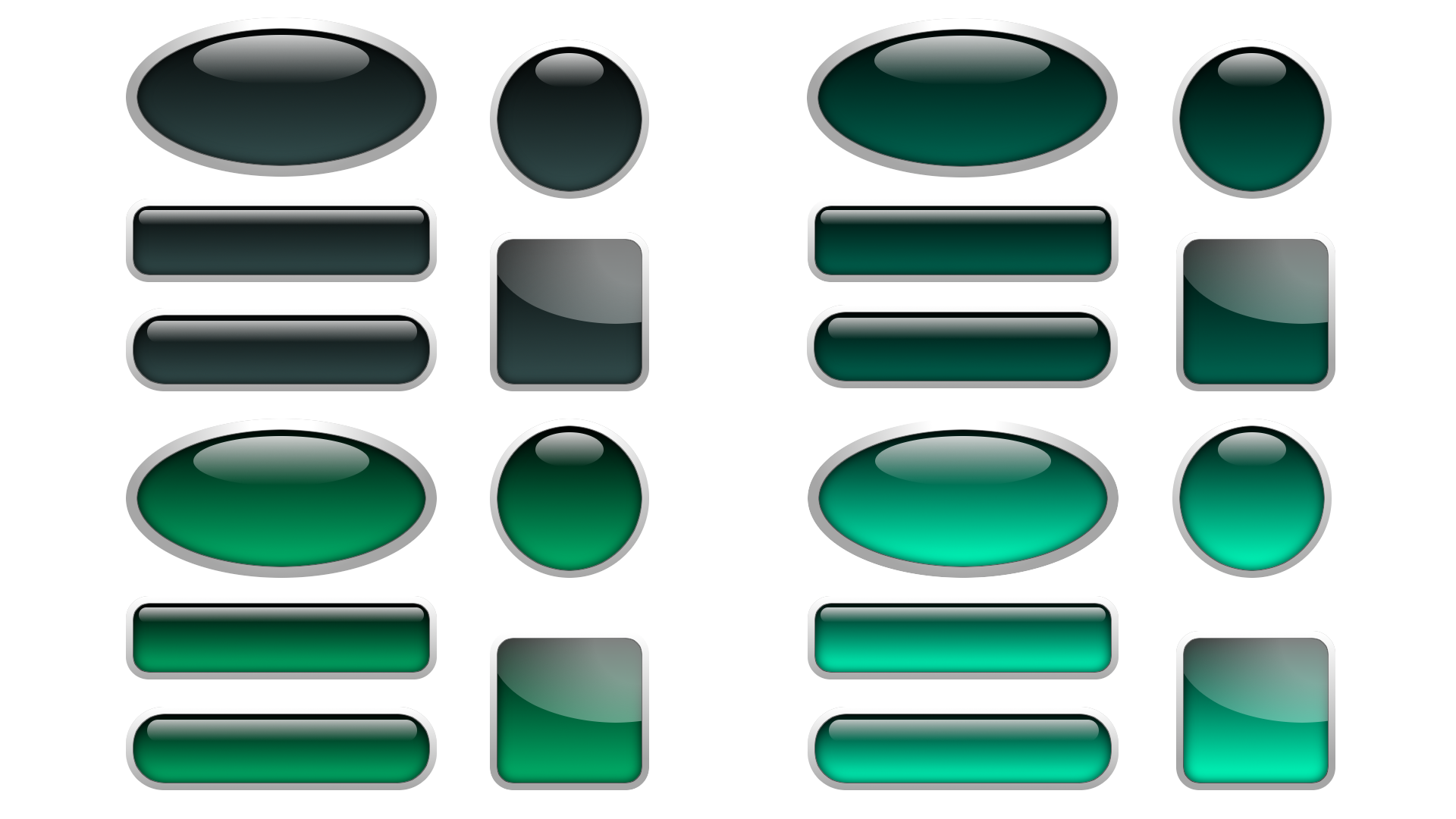 Green geometric stones are beautiful free image download