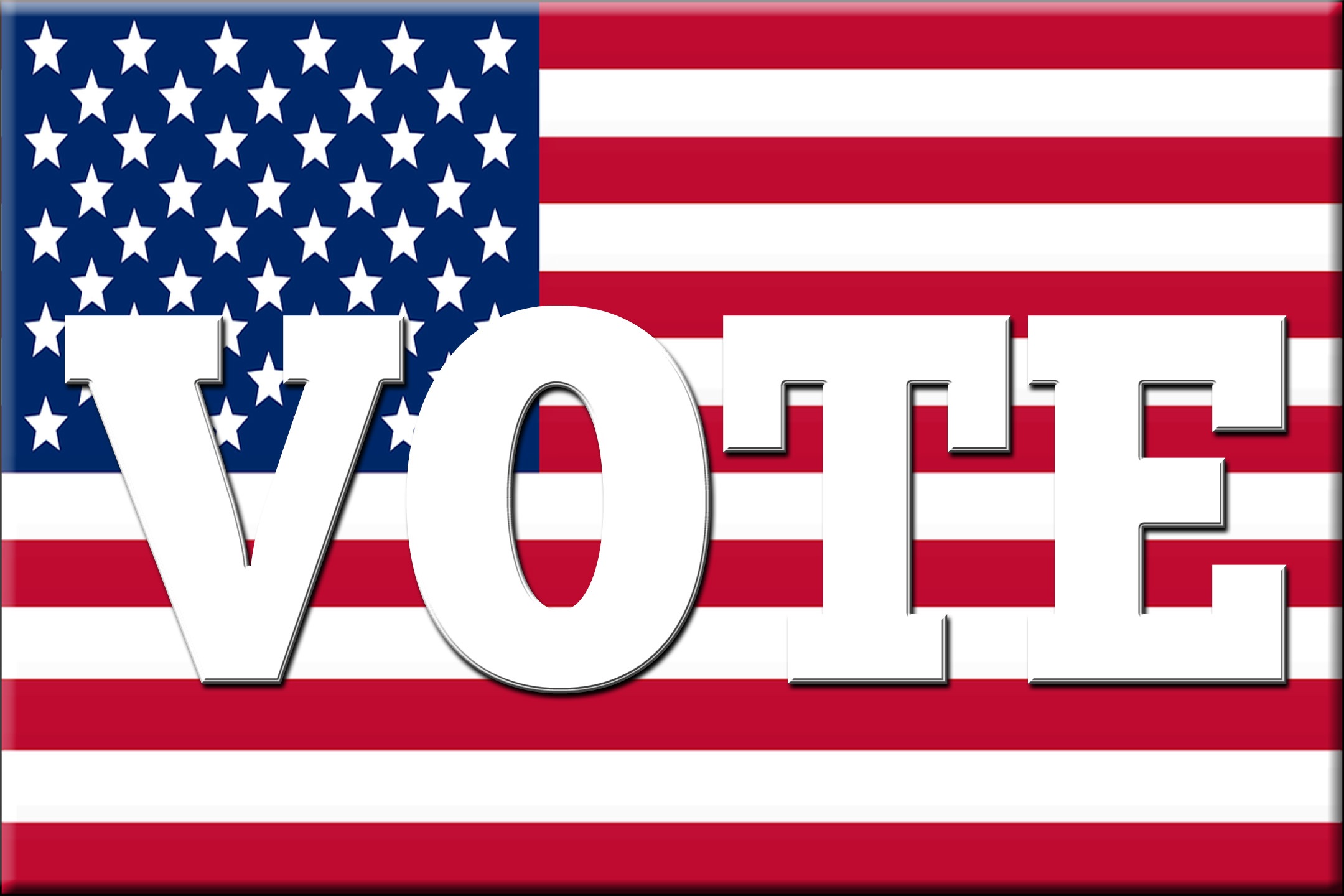 Flag vote voting political free image download