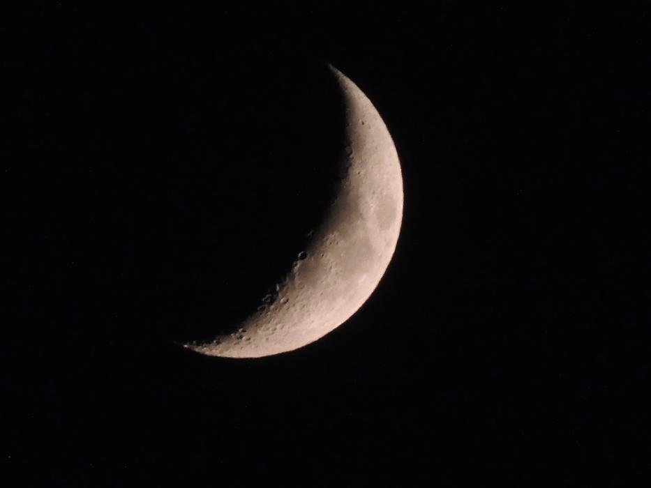 Moon Crescent Space free image download
