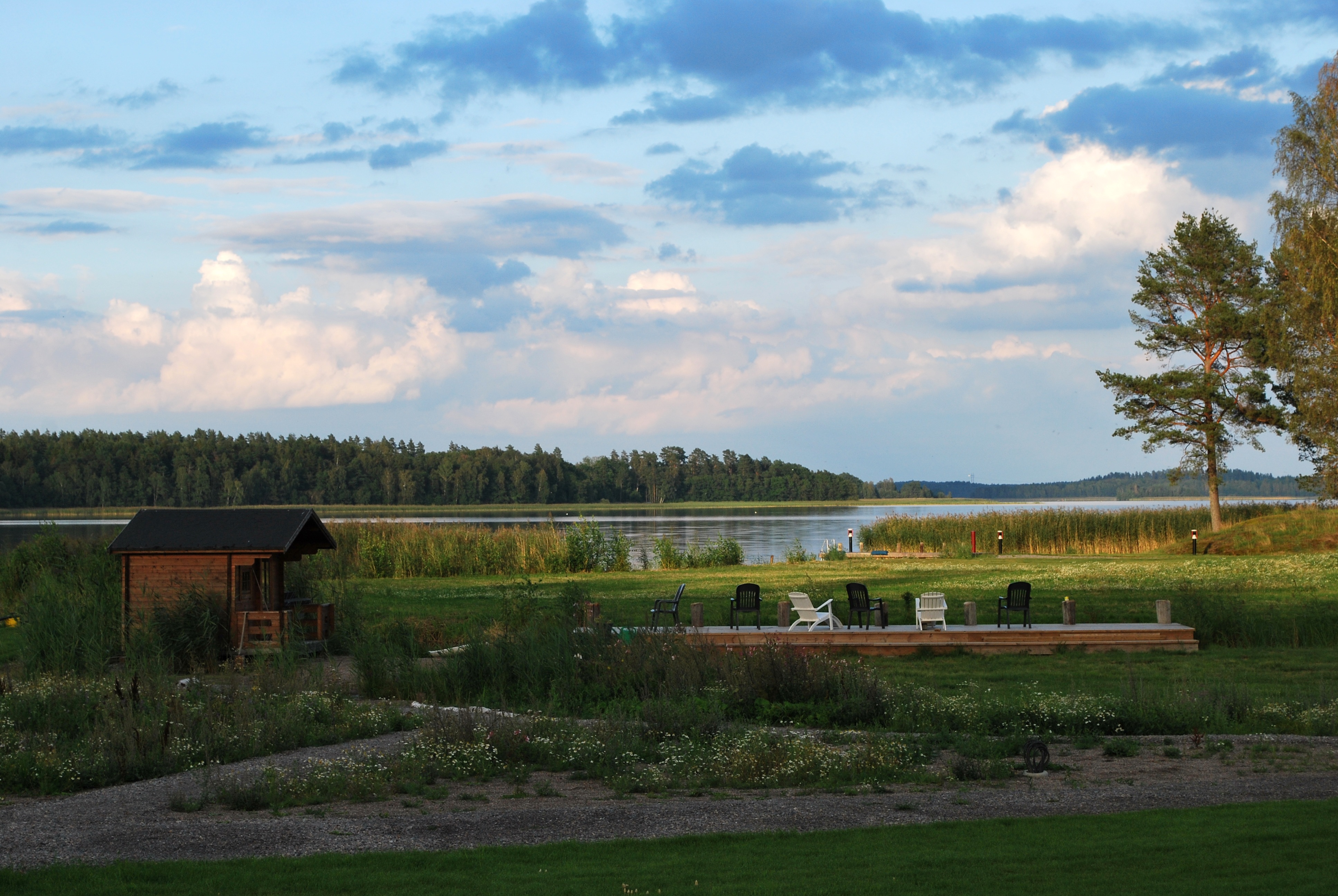 Lake Sweden Idyll free image download