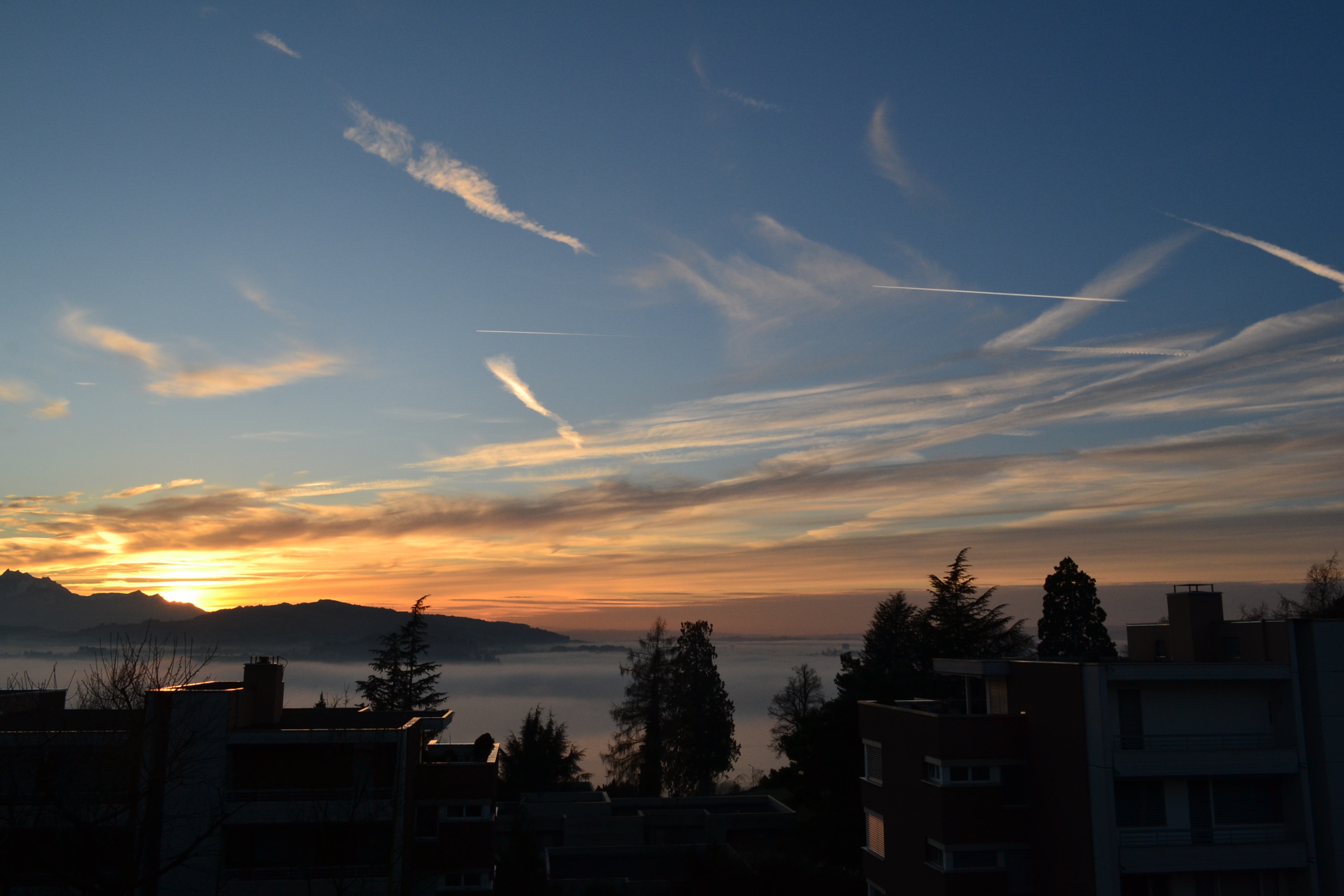 Sky Sunset free image download