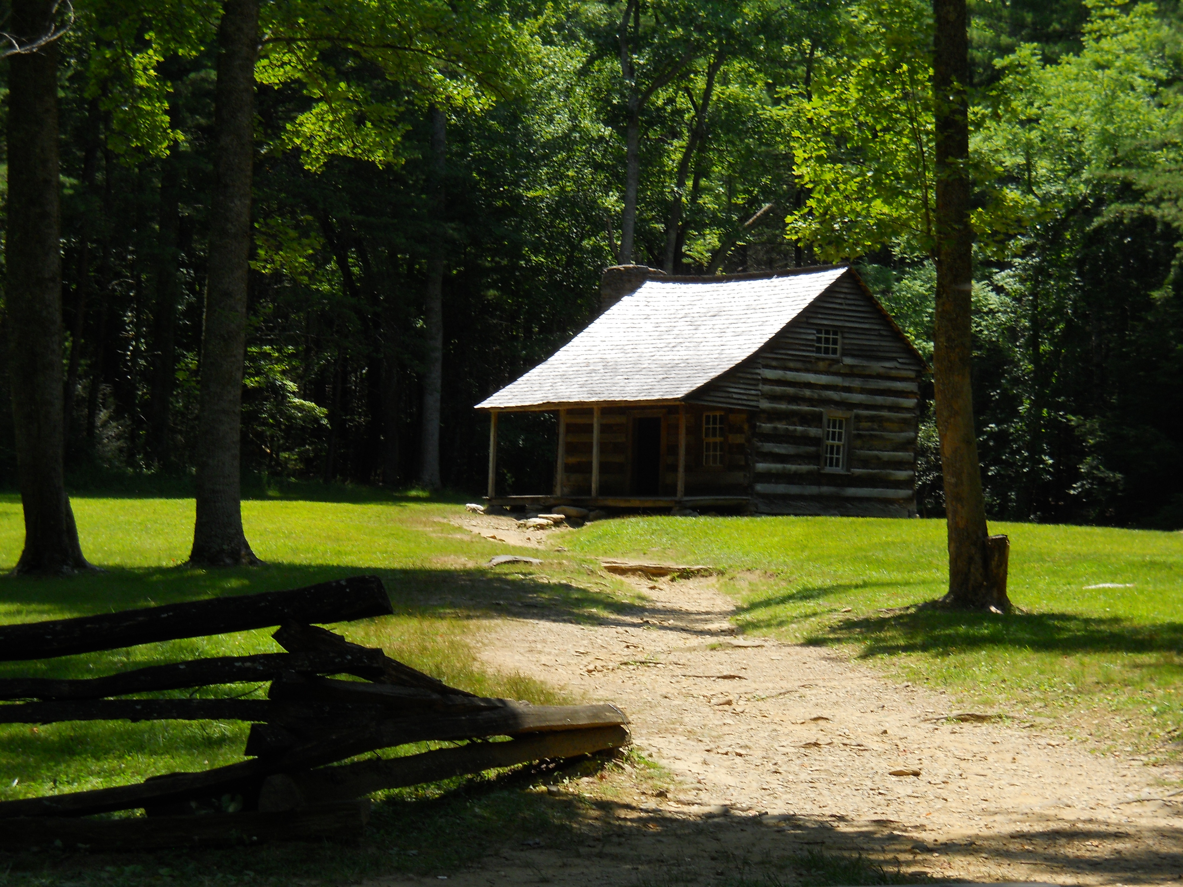 Log Cabin Wilderness Nature free image download