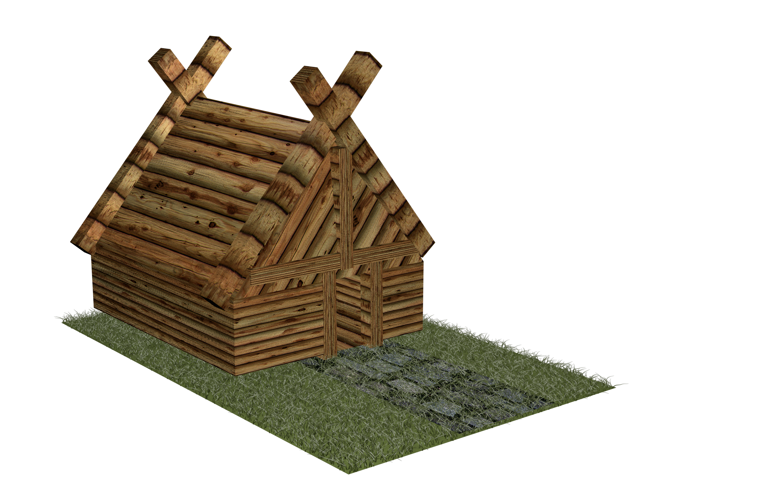 Woodhouse Isolated Wood free image download