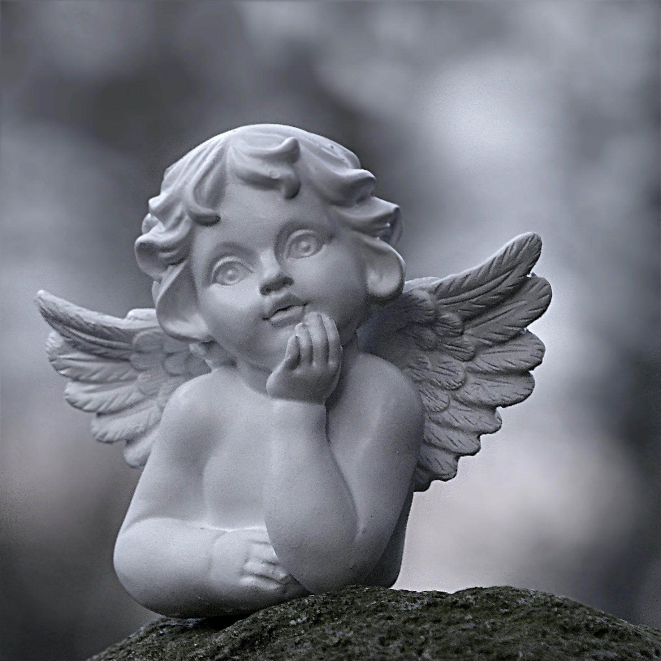 Angel Sitting Figure free image download