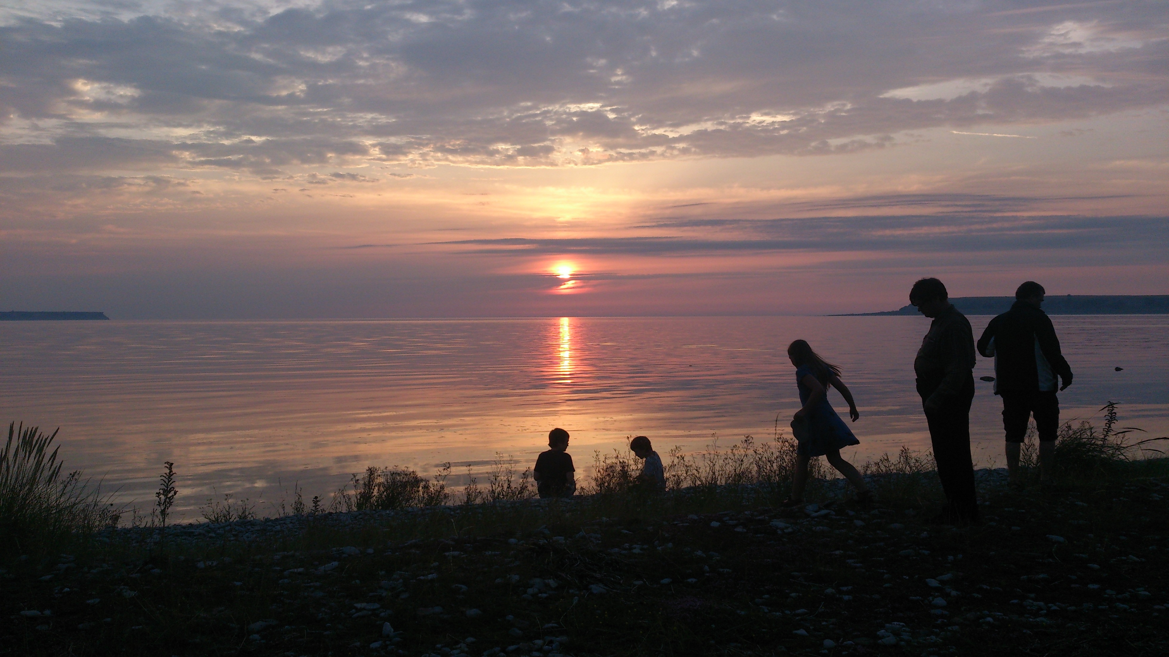 Sunset Gotland Beach free image download