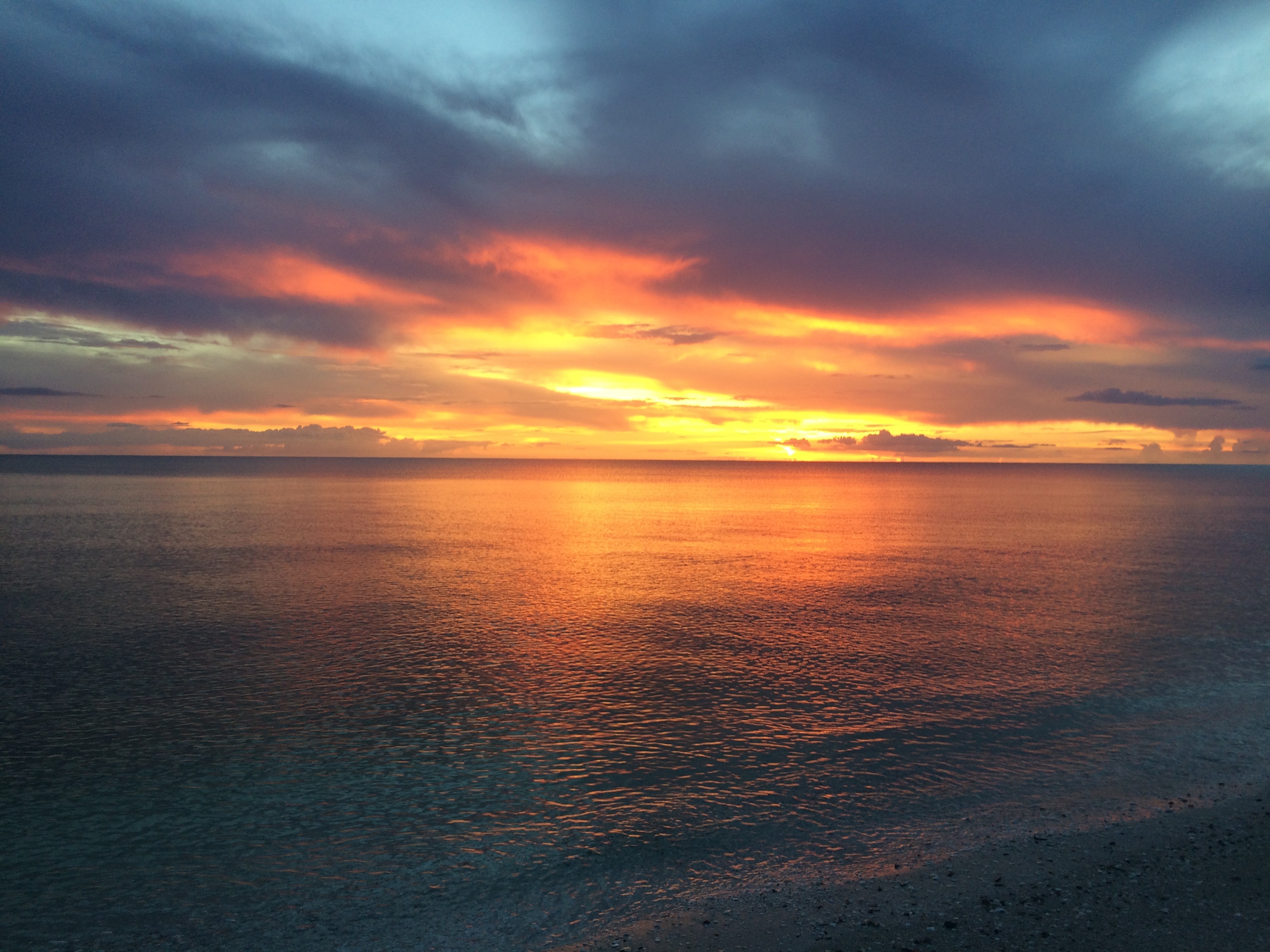 Florida Sunset Sky Ocean free image download