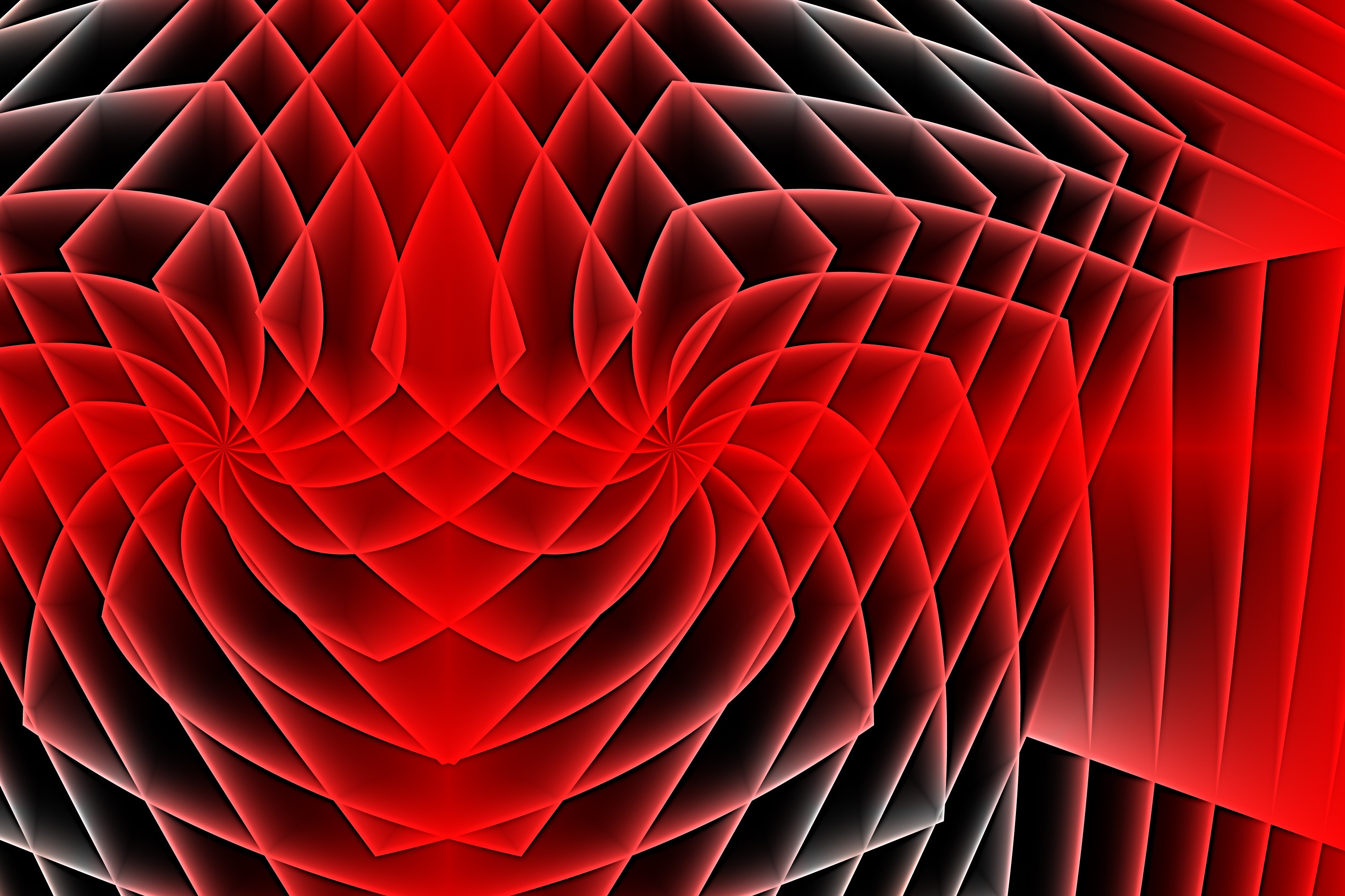 Red digital lines as background free image download