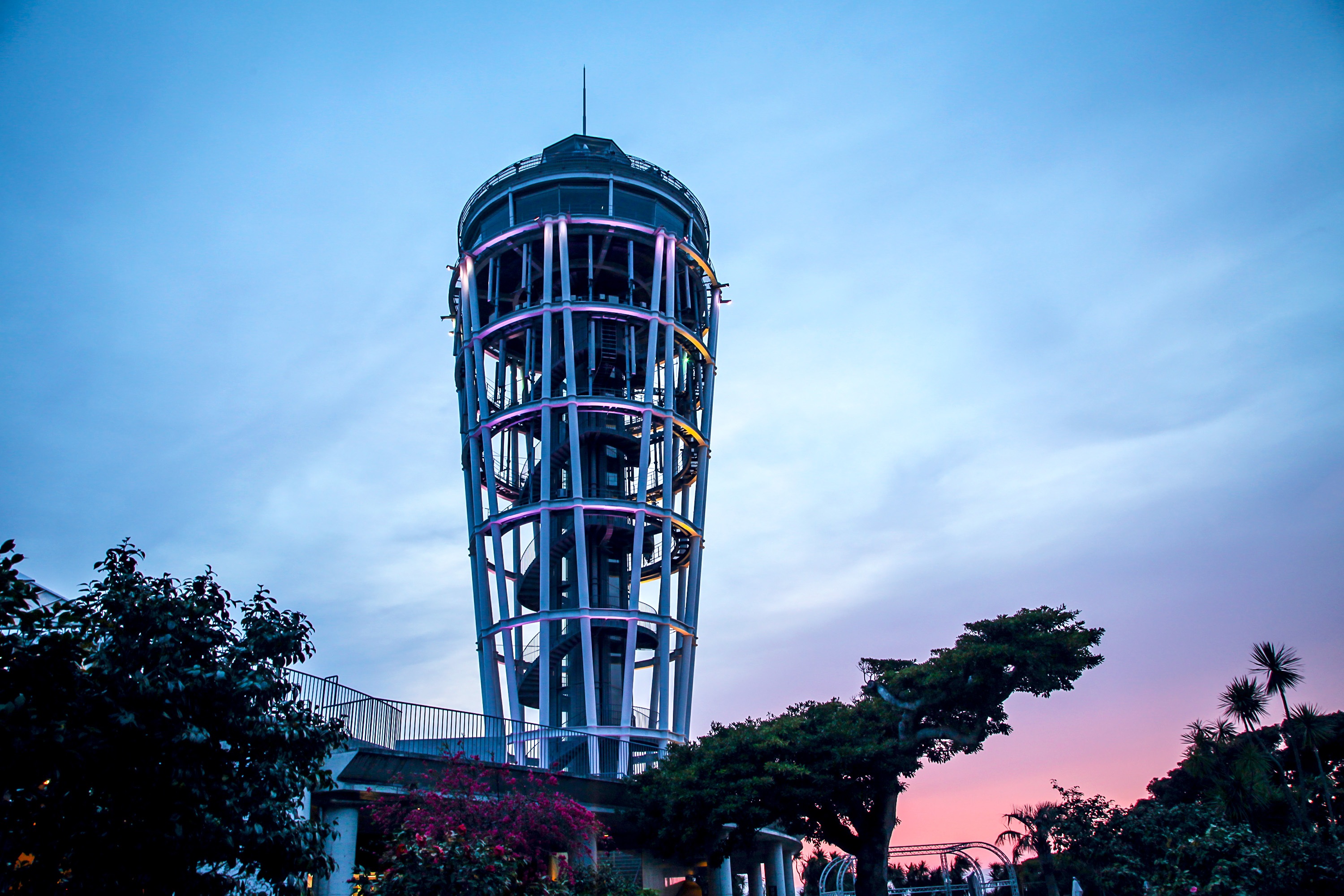 Japan Enoshima Sunset free image download