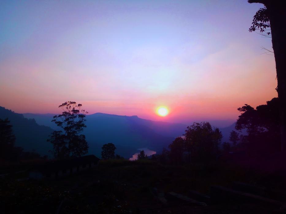 My Village Photo Sunset free image download