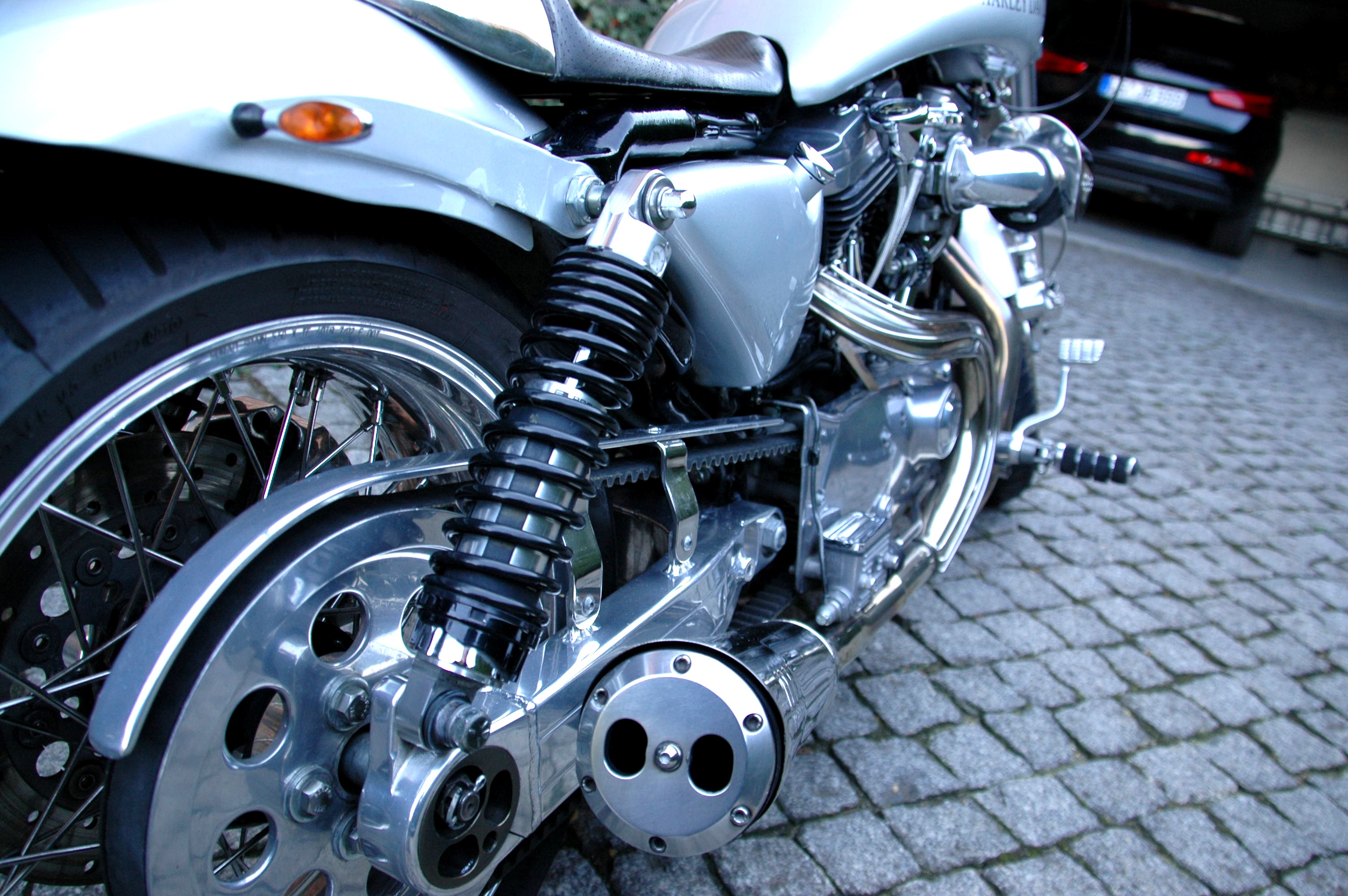 Big metal motorcycle free image download