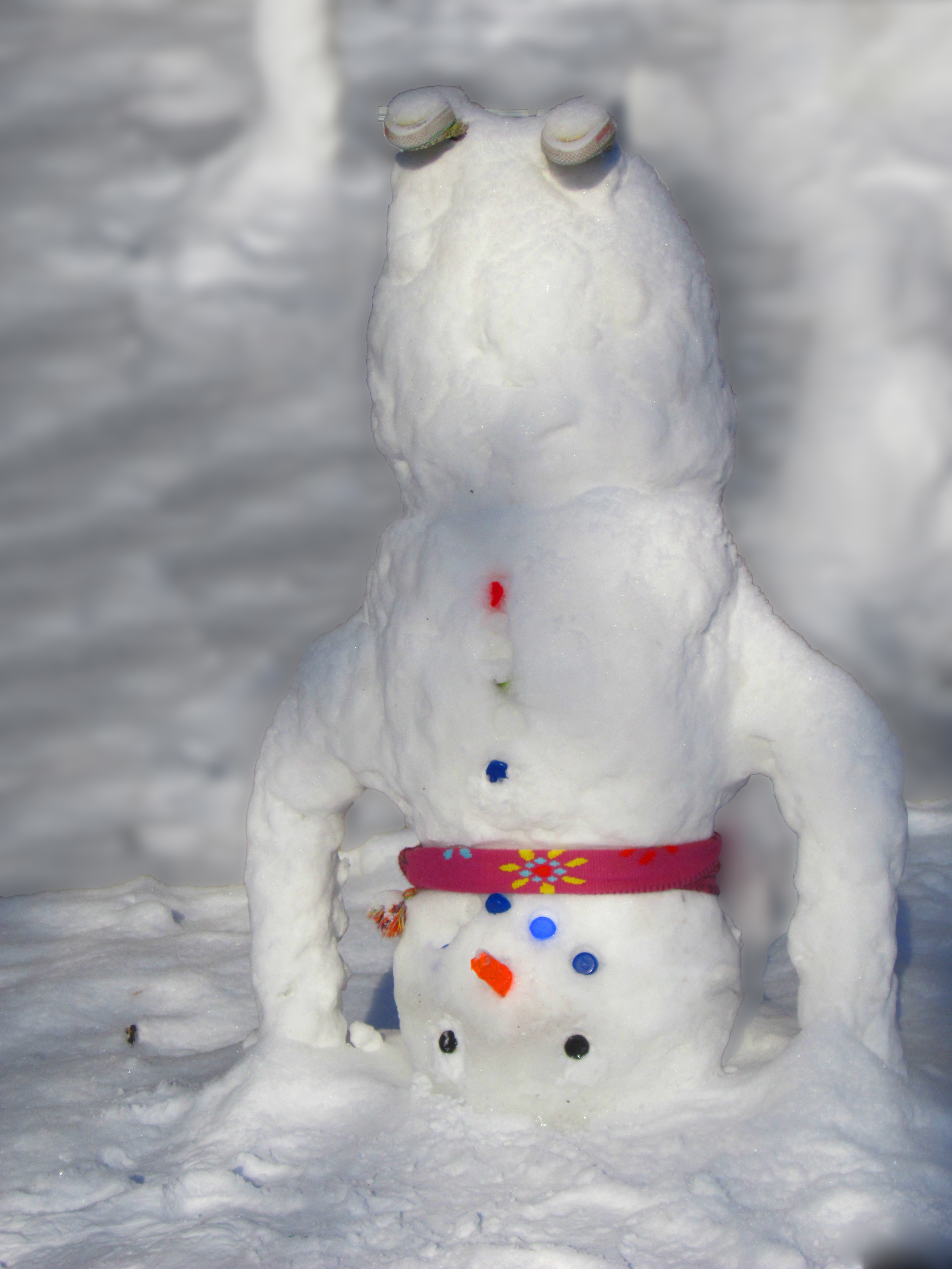 Winter Snowman Snow free image download