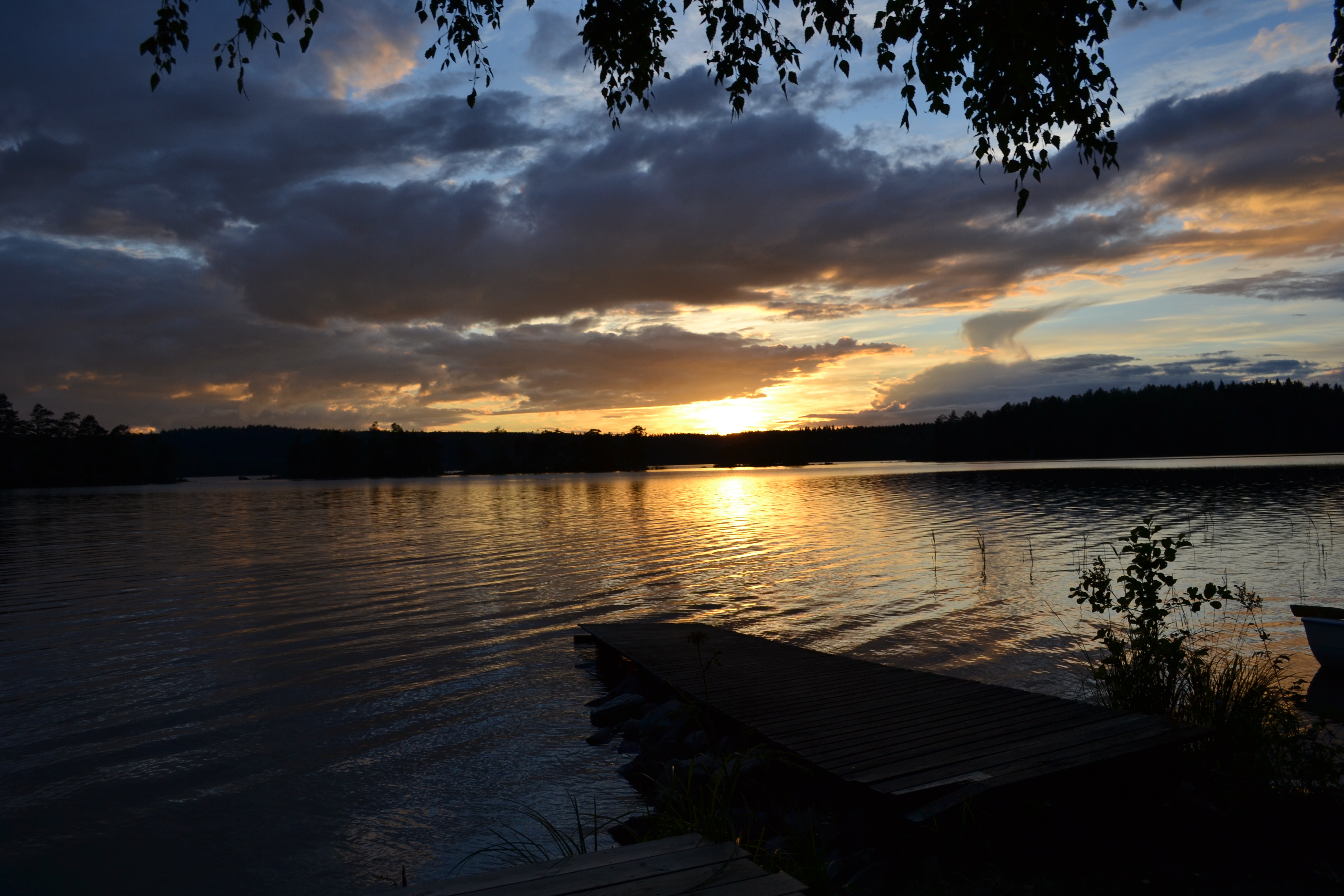 Sweden Idyll Sunset free image download