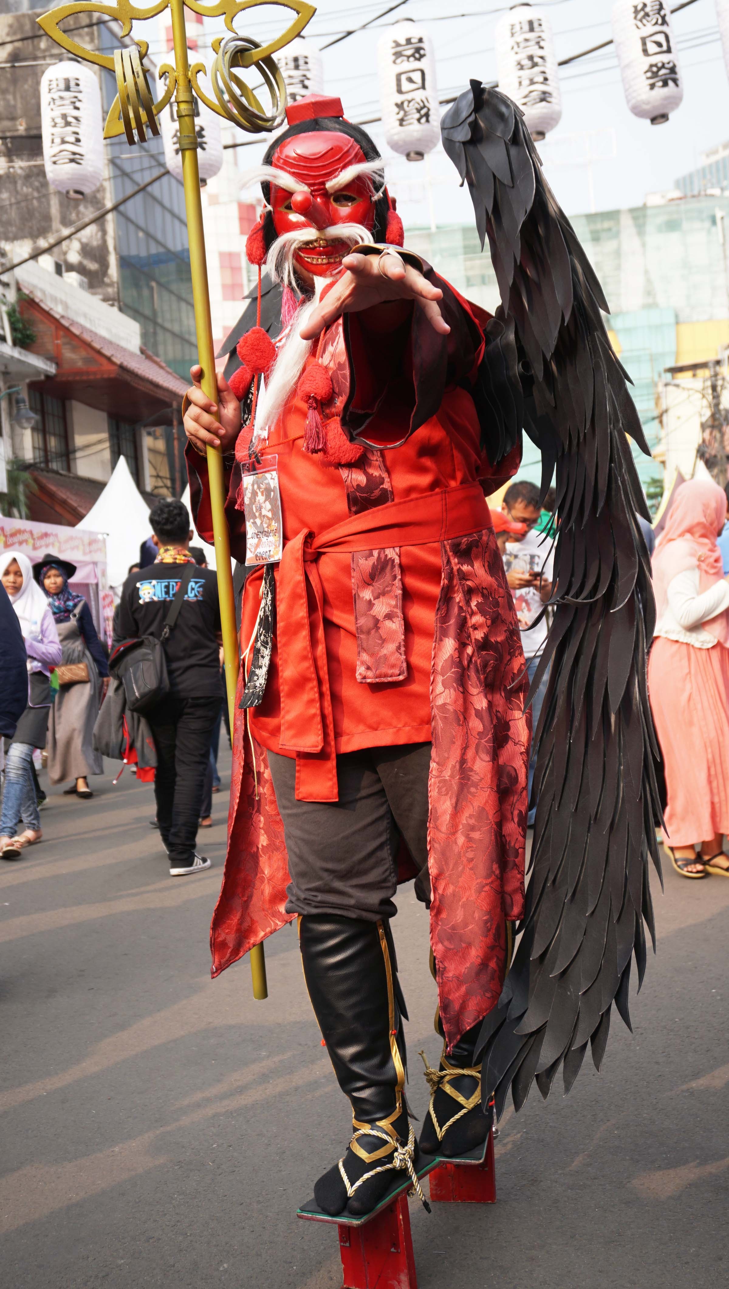 Tengu Cosplay Creature free image download