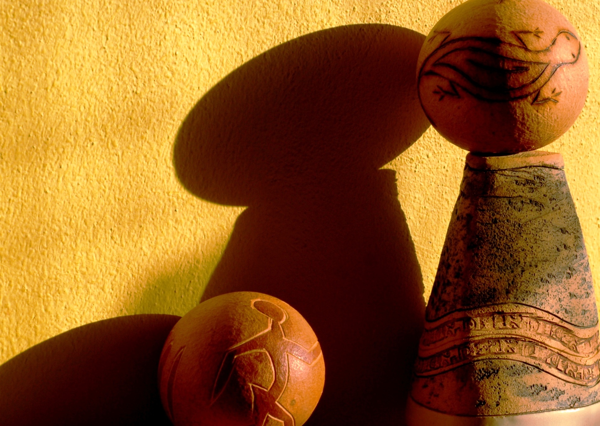 Wooden toys and balls free image download