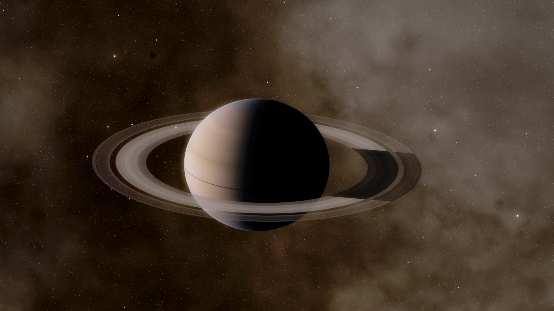 Saturn in brown free image download