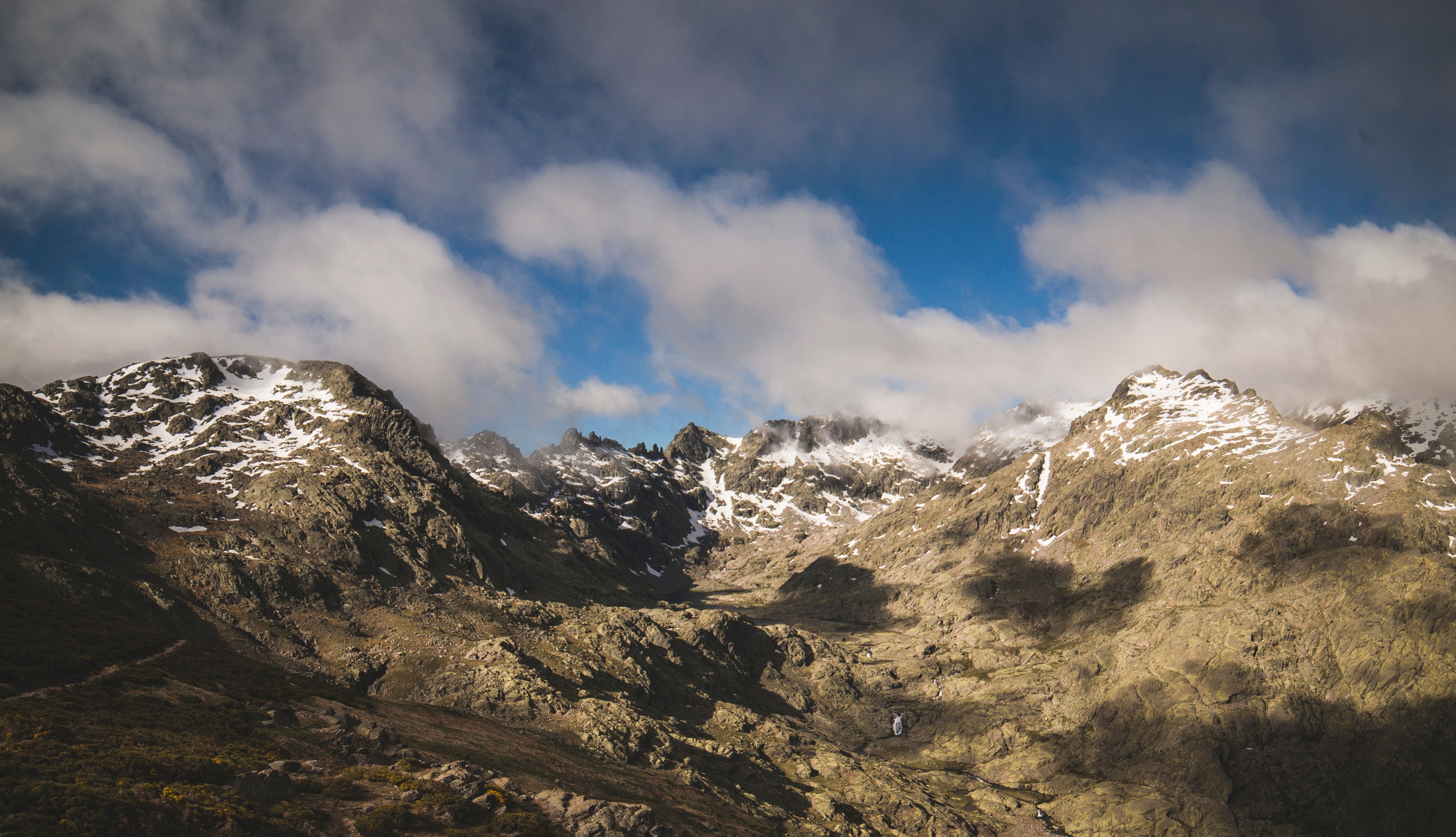 Mountain Highland Blue free image download
