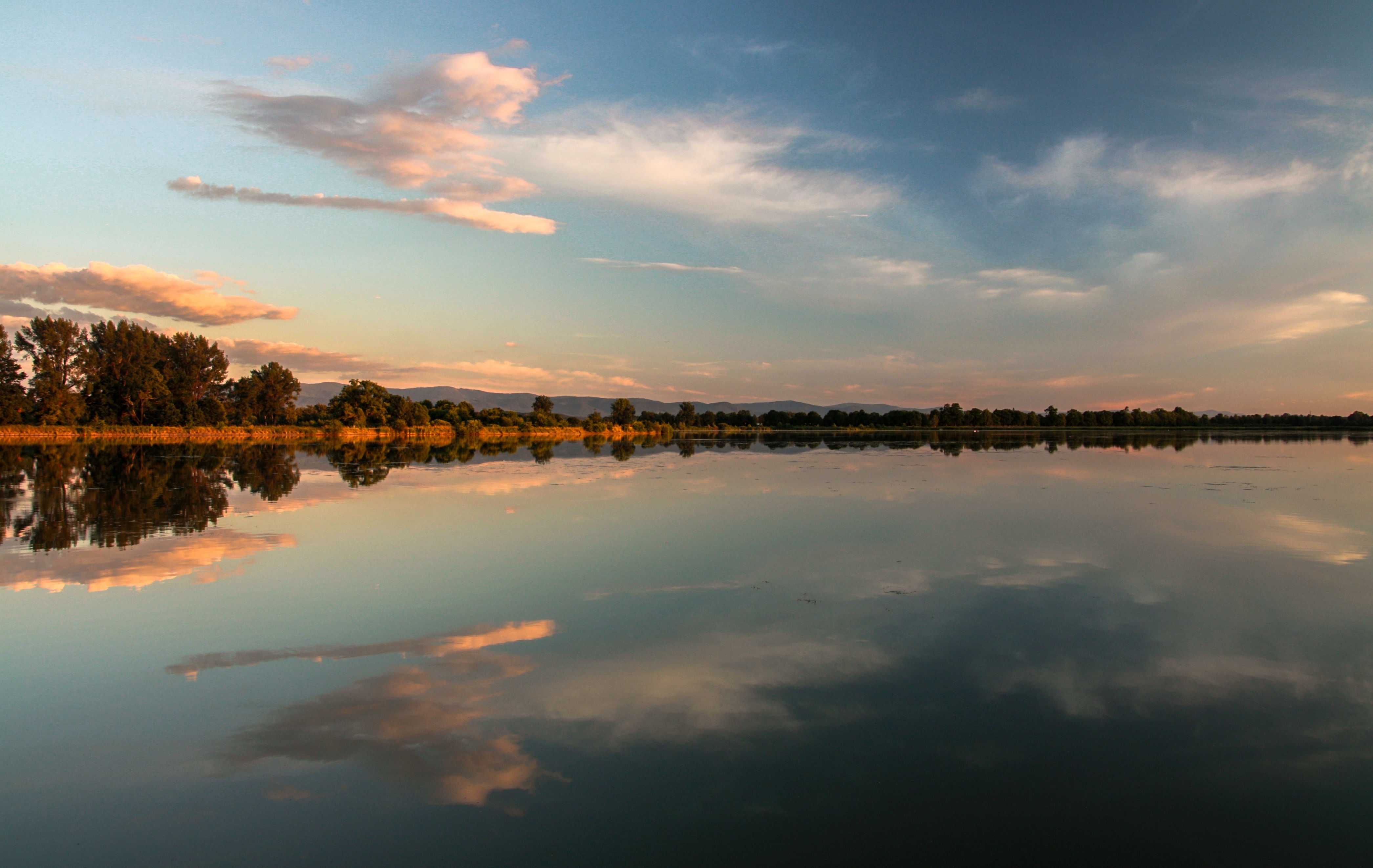 Lake Water Reflection free image download