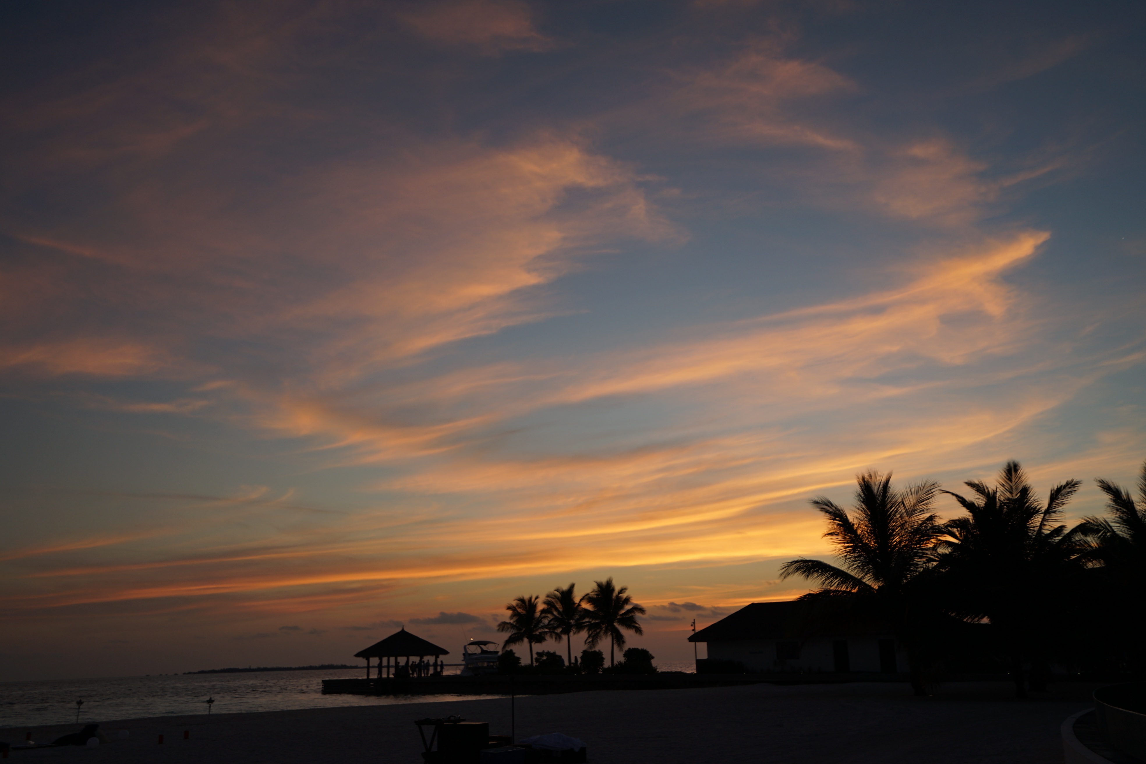 Maldives Sky at The Night free image download