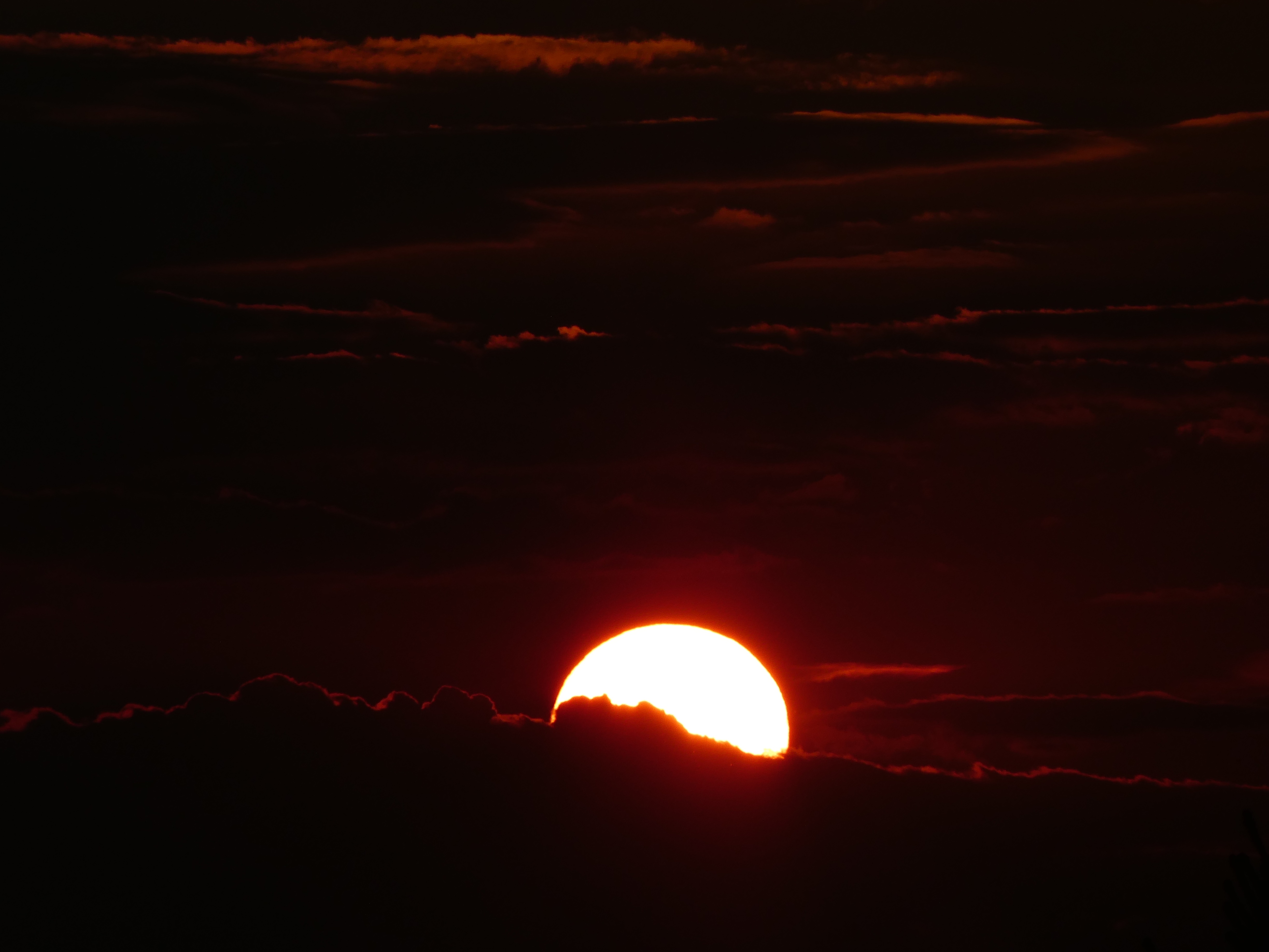 Sunset Red Gold free image download